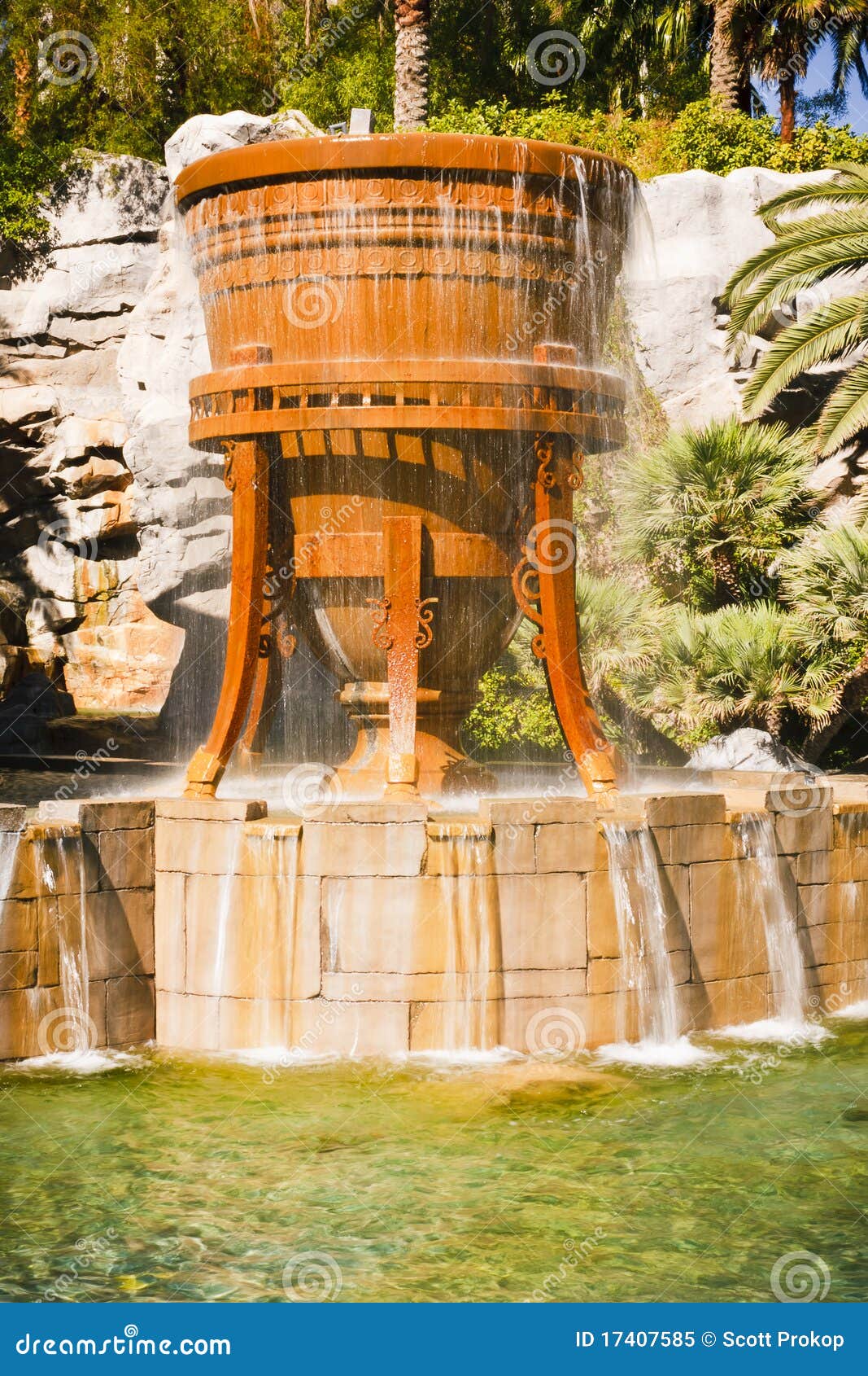 Water Falling Out of a Bucket Stock Image - Image of excess, fluid ...