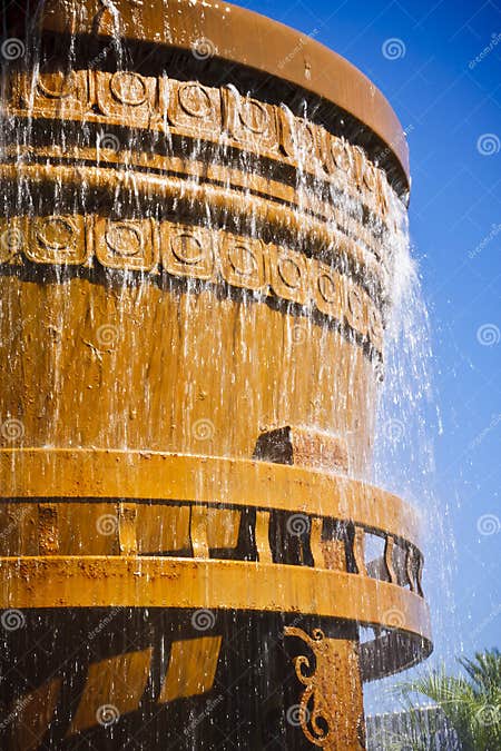 Water Falling Out of a Bucket Stock Photo - Image of overfill, flow ...