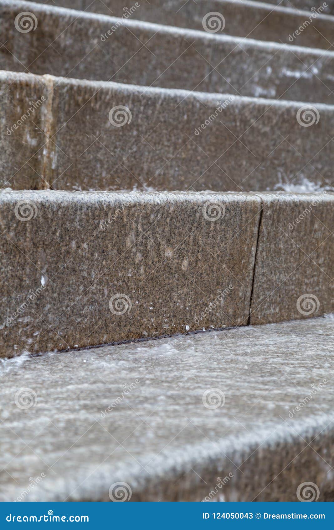 Water Falling on Stair Steps Stock Image - Image of holiday, river ...