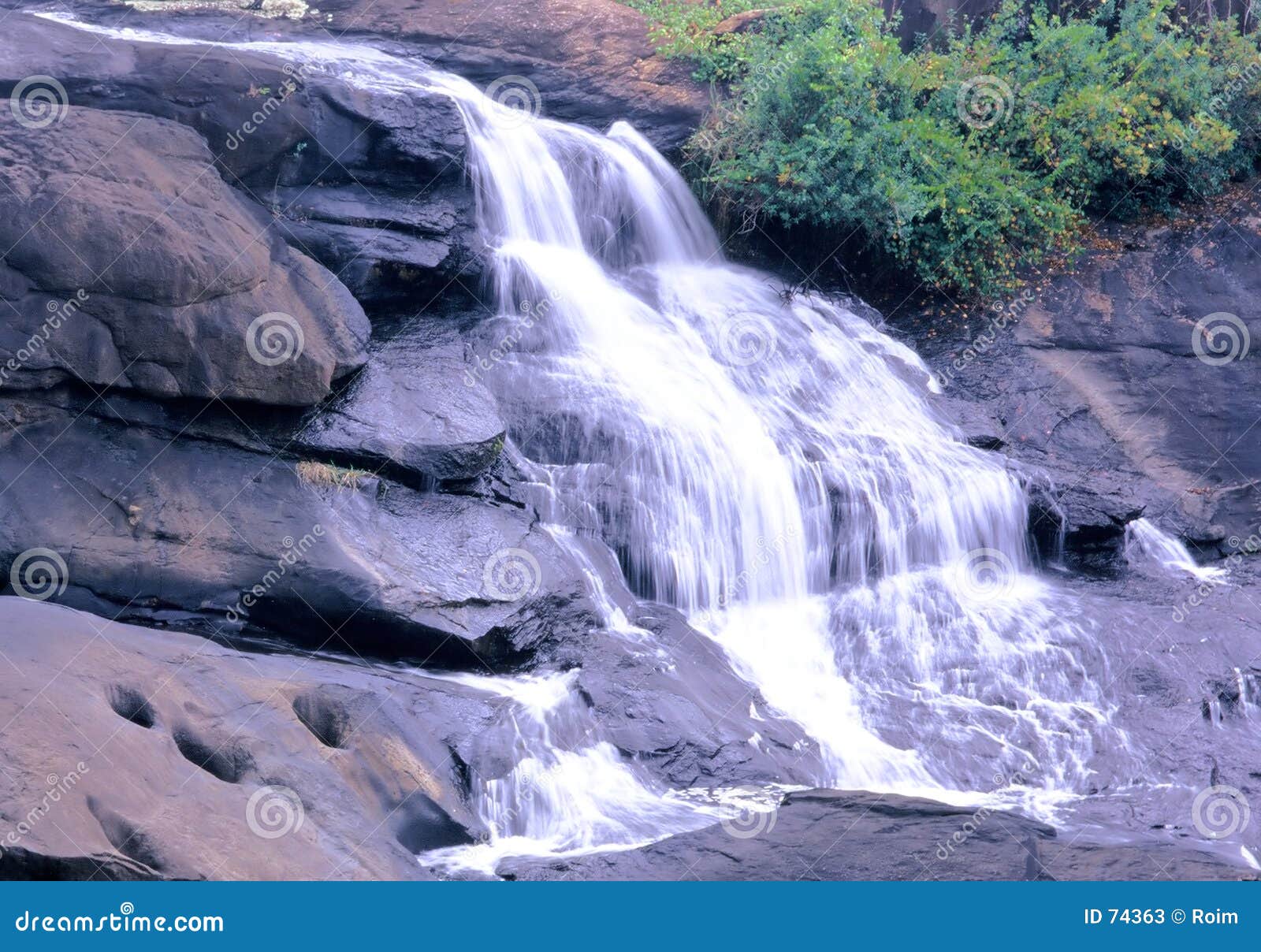 Water Falls stock image. Image of waterfalls, landscape - 74363