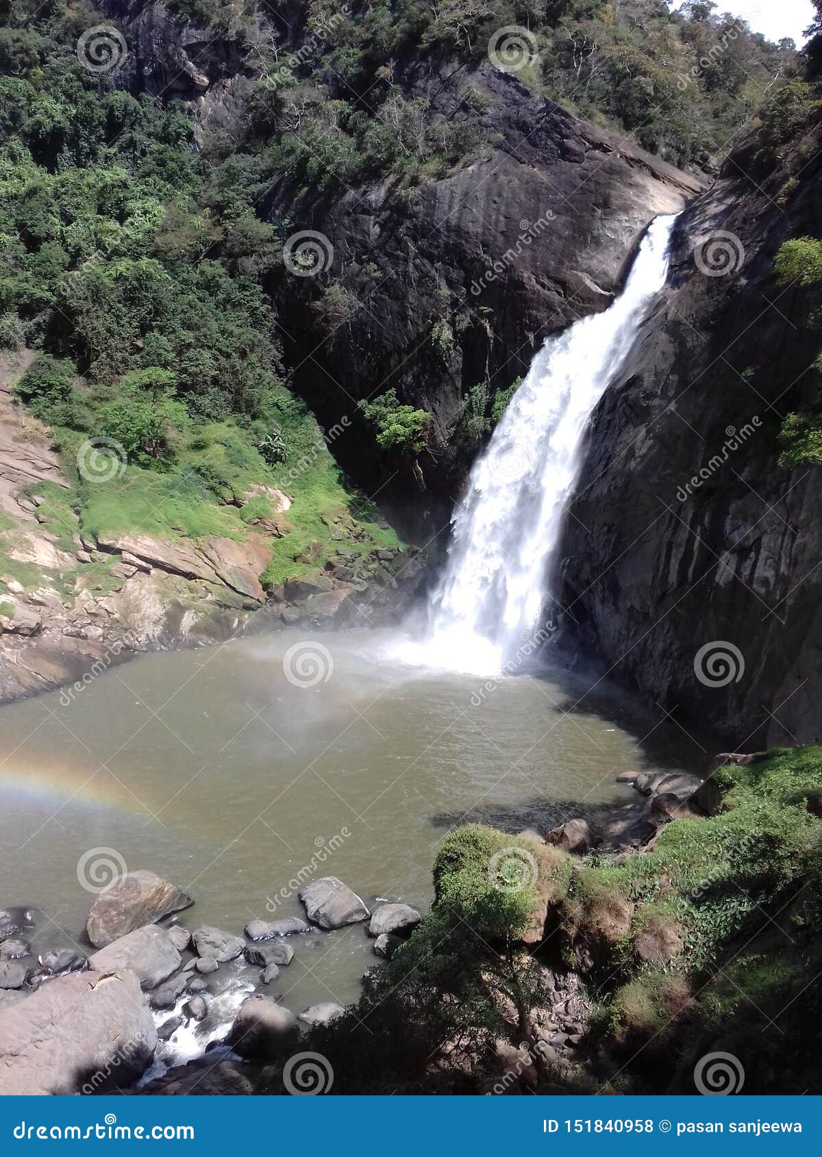 Water falls -dunhida ella stock photo. Image of water - 151840958