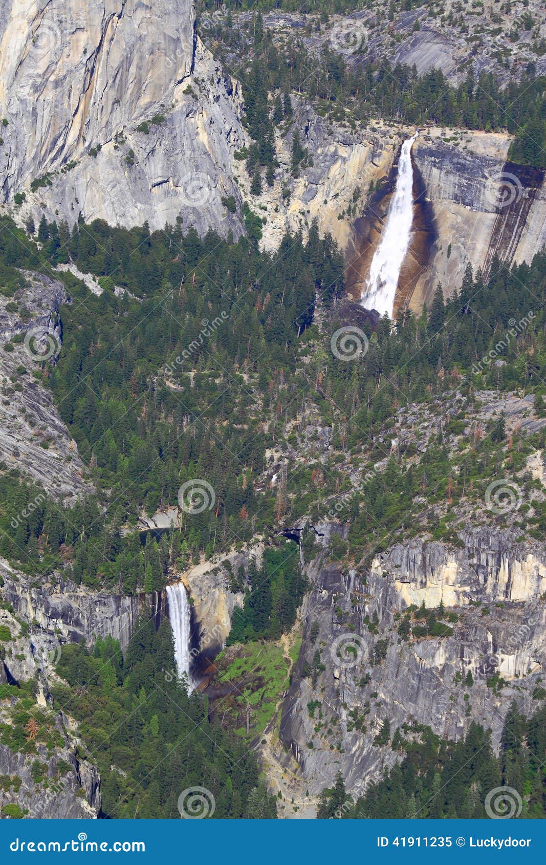 Nevada Vernal Water Falls stock image. Image of waterfall - 41911235