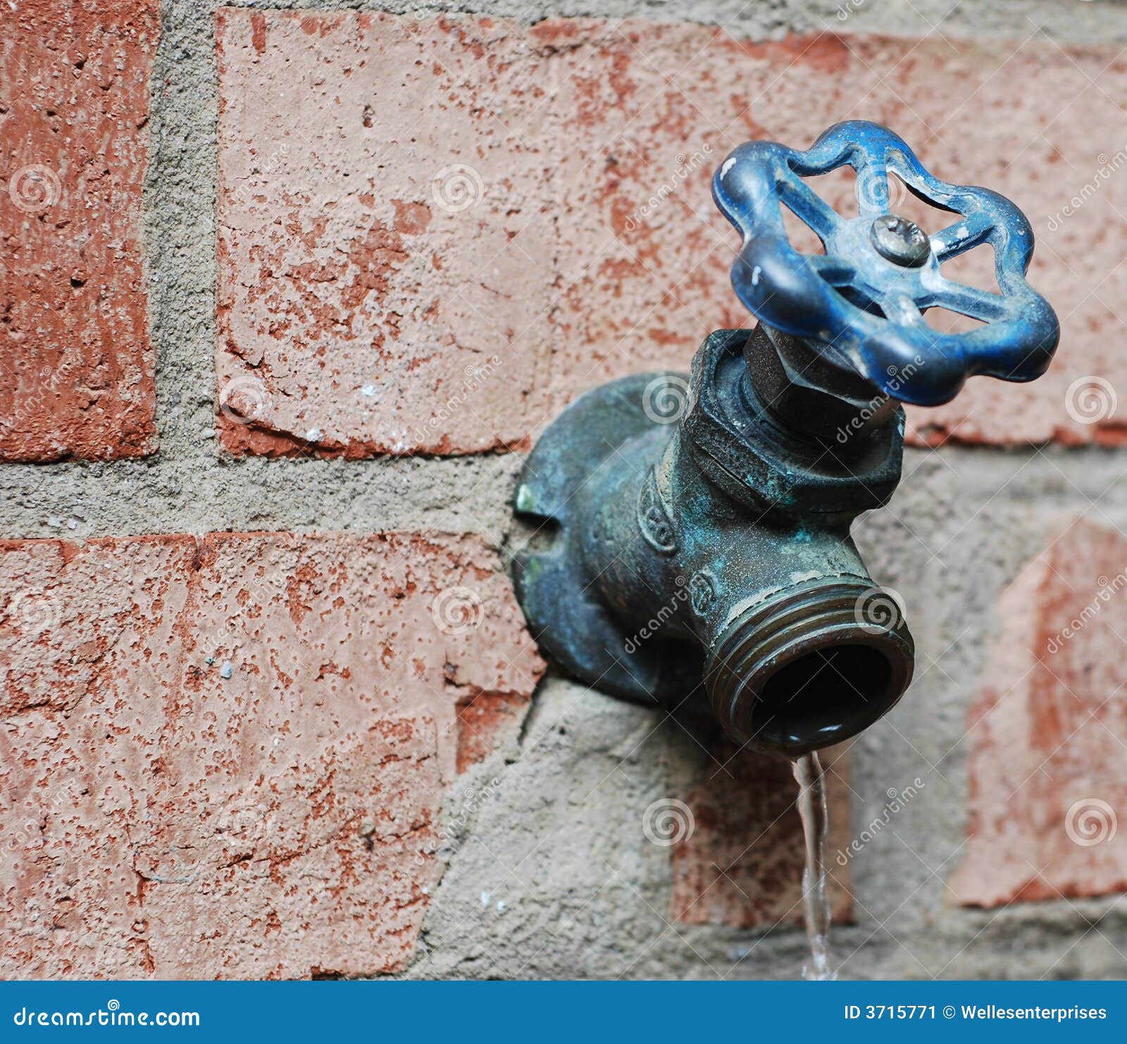 Water Faucet stock image. Image of grass, drink, lawn - 3715771