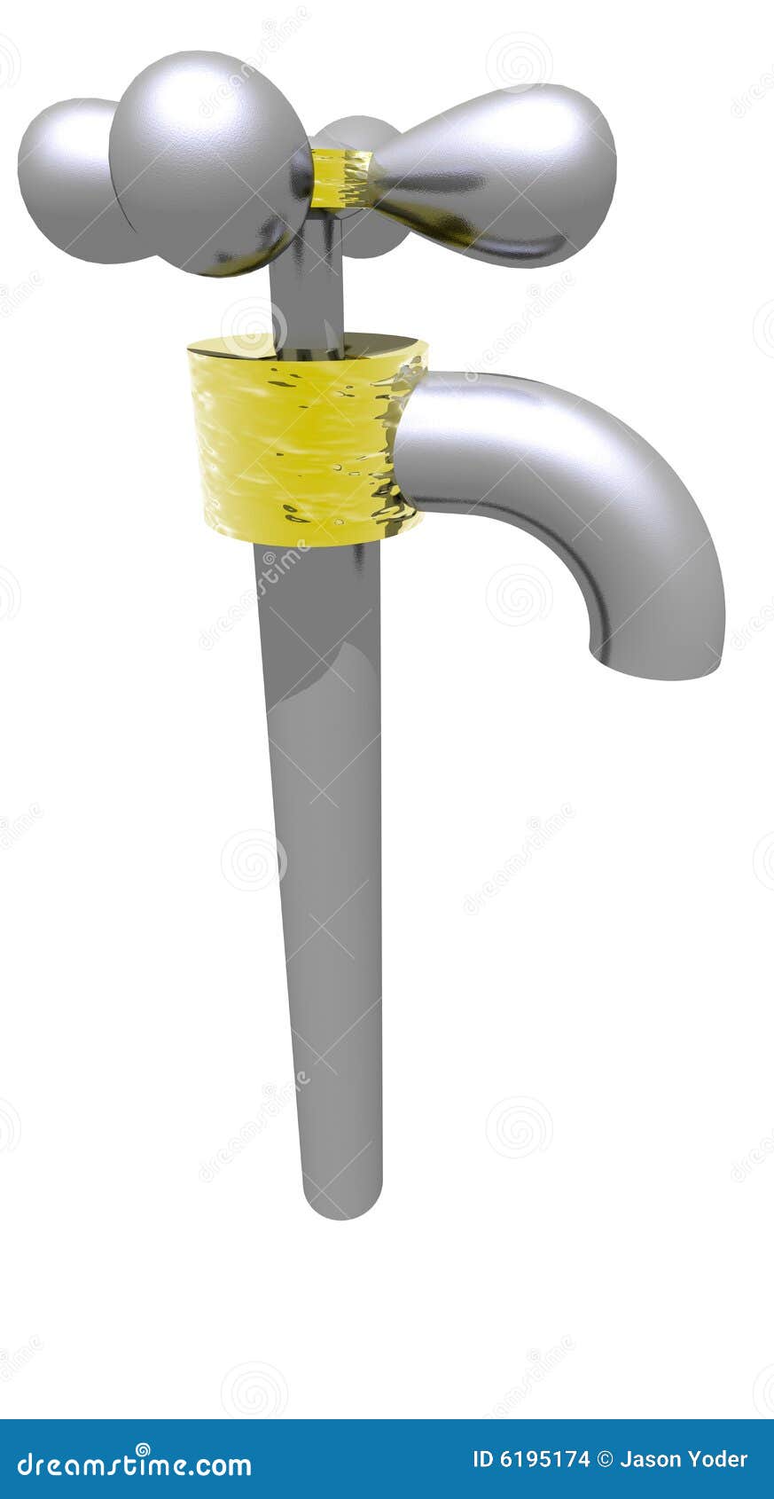 Water Faucet Picture. Image: 6195174
