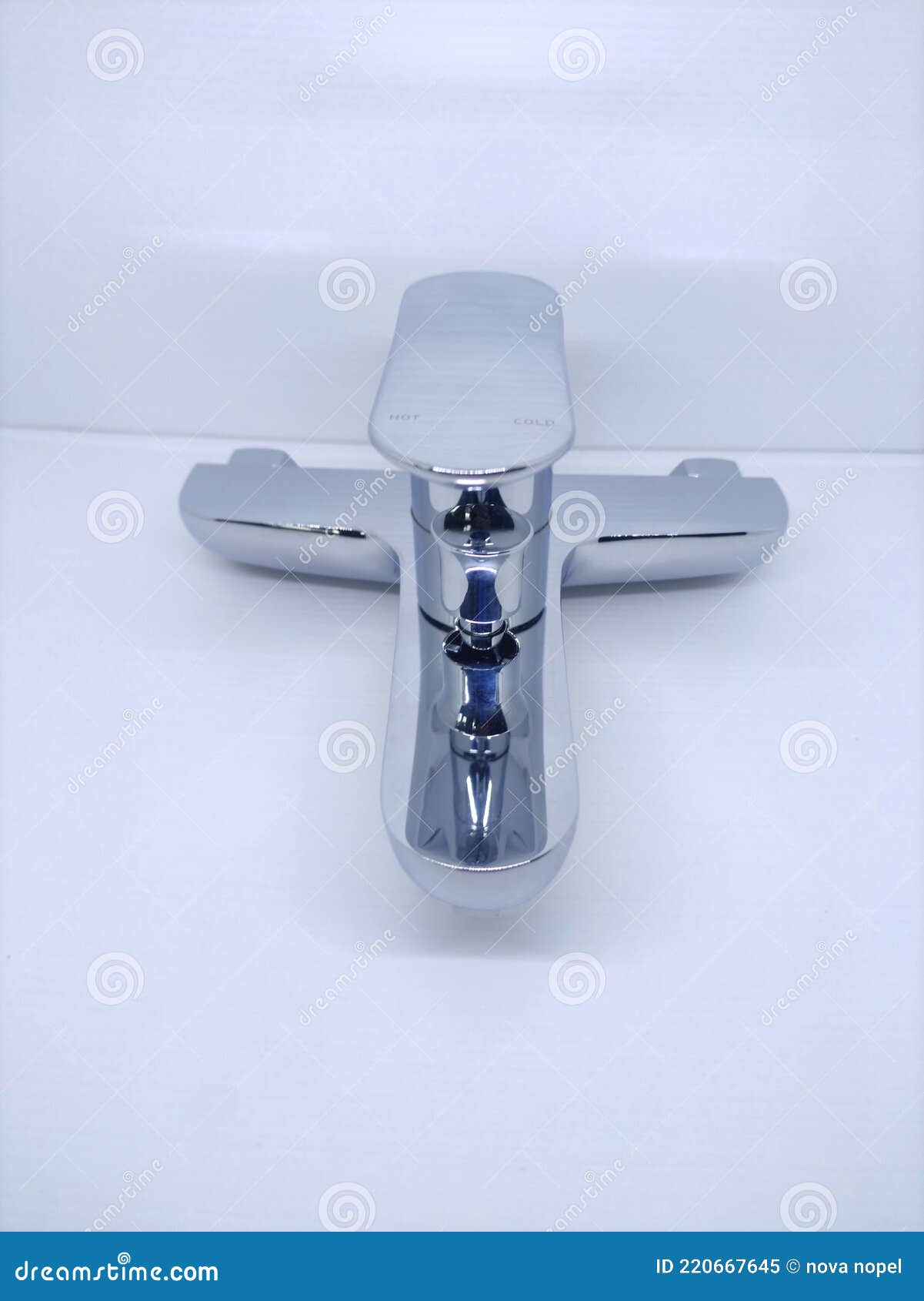 Water Faucet with a Luxurious Design Stock Image - Image of glass, iron ...