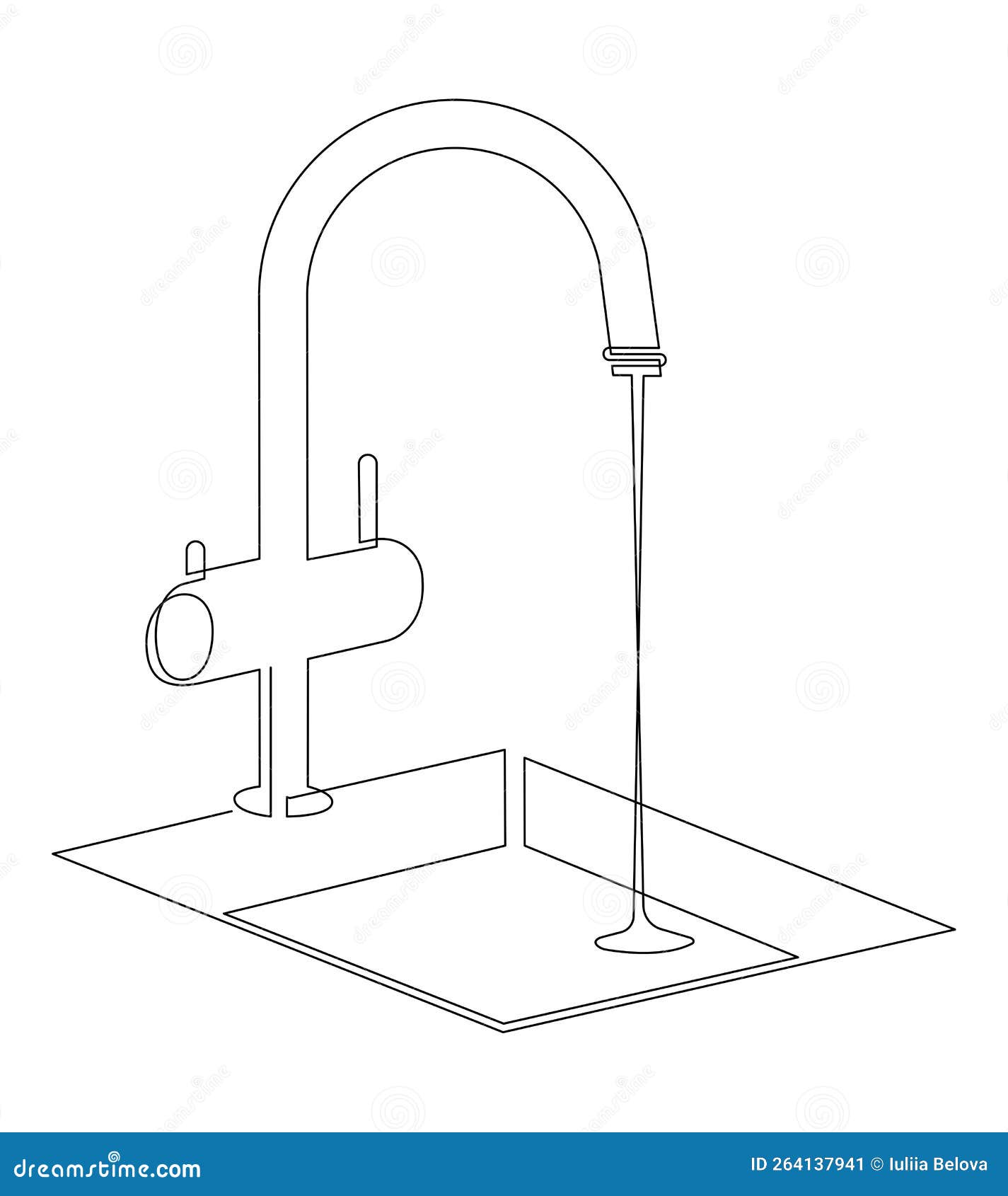 Water Faucet. Faucet For Technical And Drinking Water. Faucet For ...
