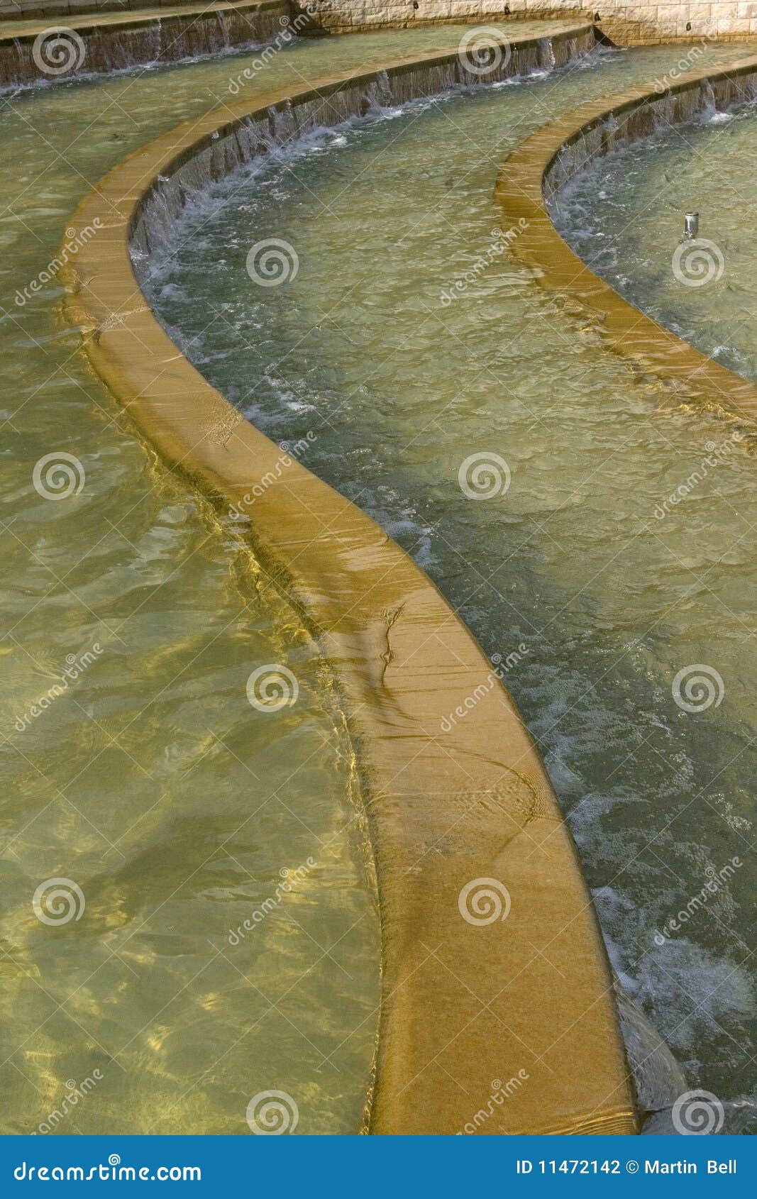 Water feature stock photo. Image of stone, feature, curved - 11472142