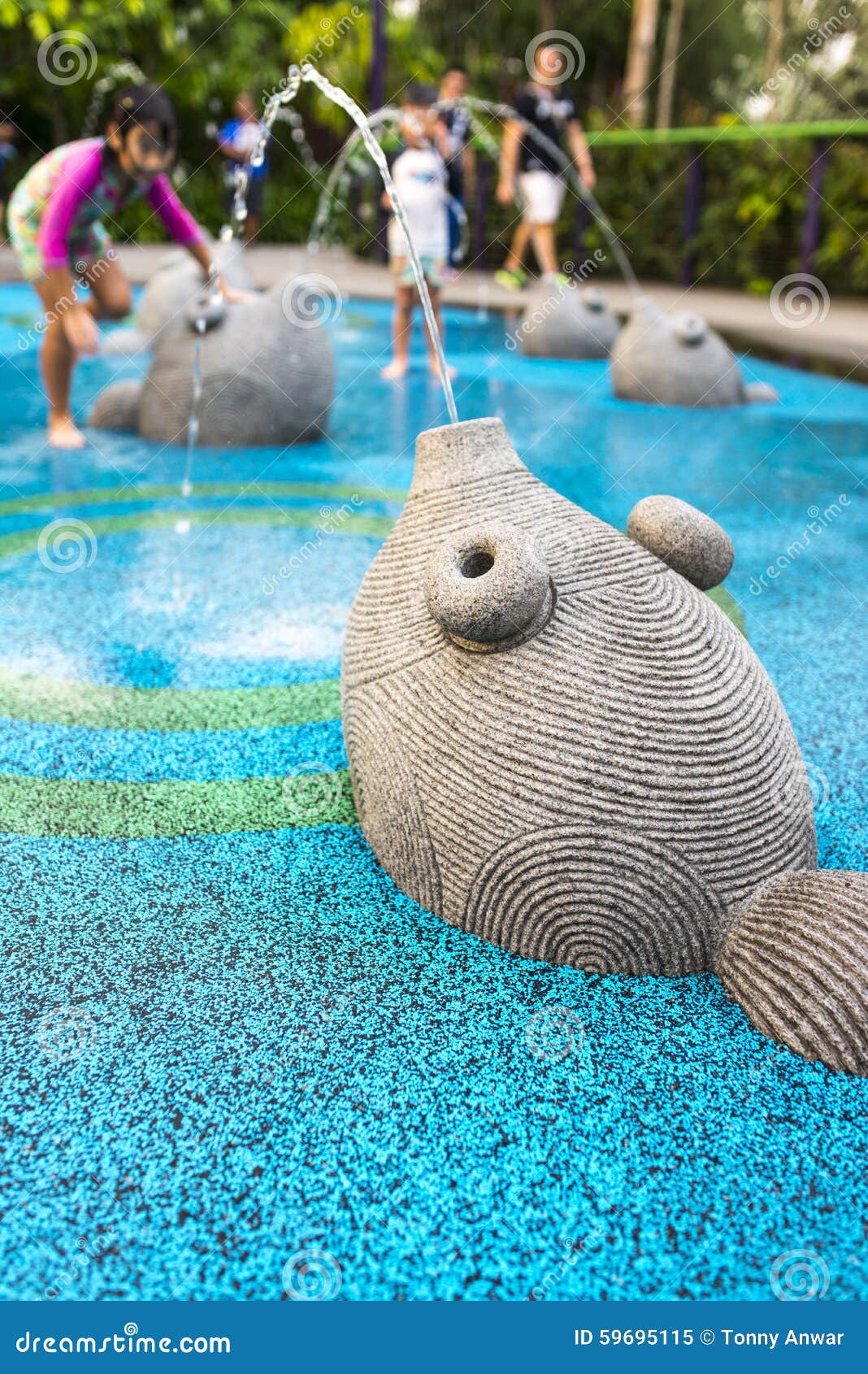 Water Feature stock image. Image of ornament, playground - 59695115