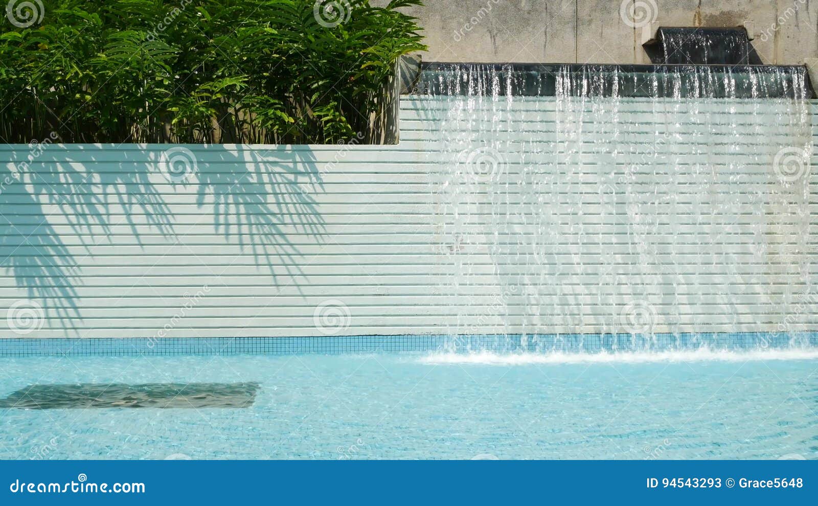 Water feature stock video. Video of park, public, environment - 94543293