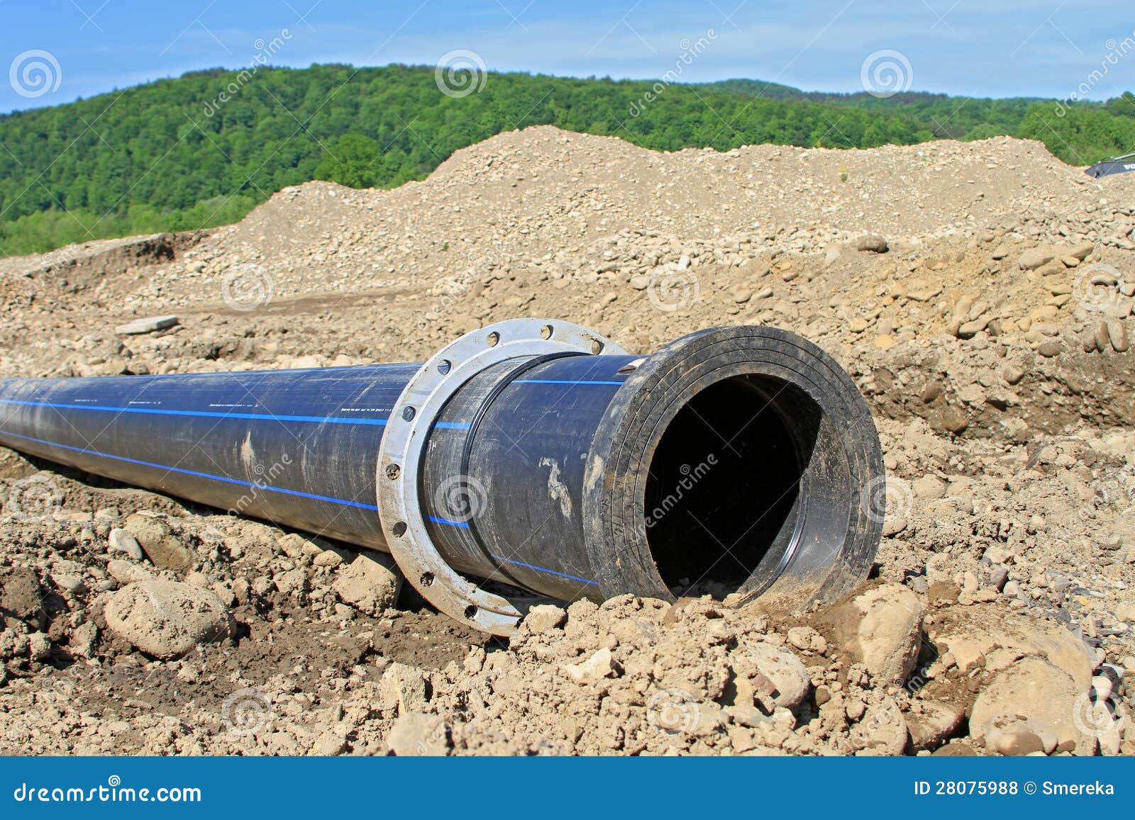 Water fence building stock photo. Image of industry, feed - 28075988