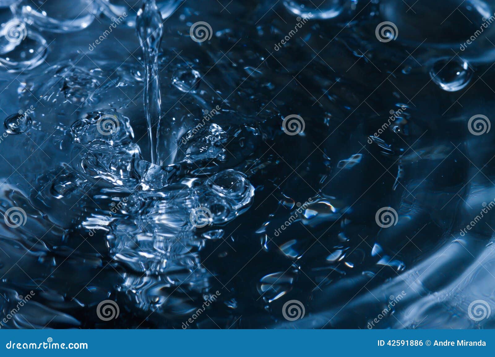 Water filling the sink stock photo. Image of bluewater - 42591886