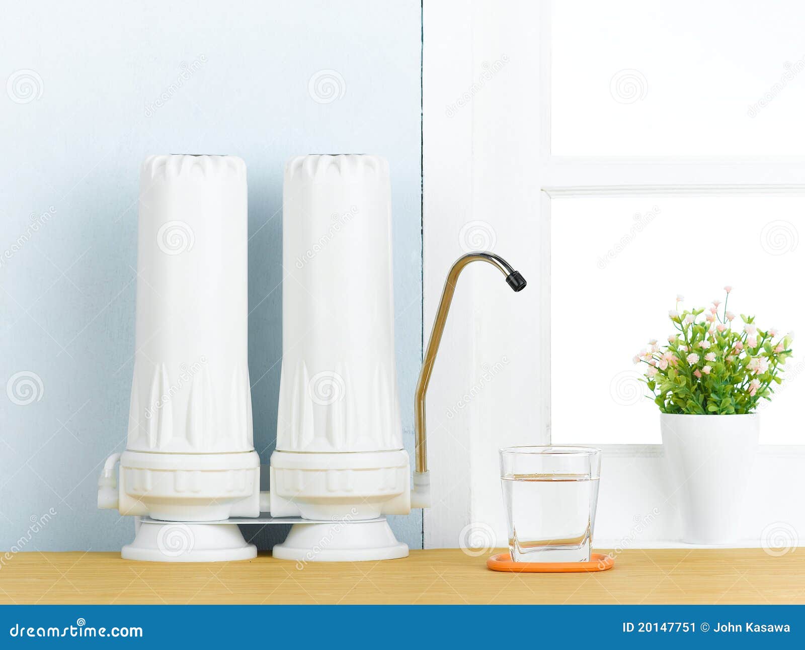 Water filter stock image. Image of drinkable, fresh, kitchen - 20147751