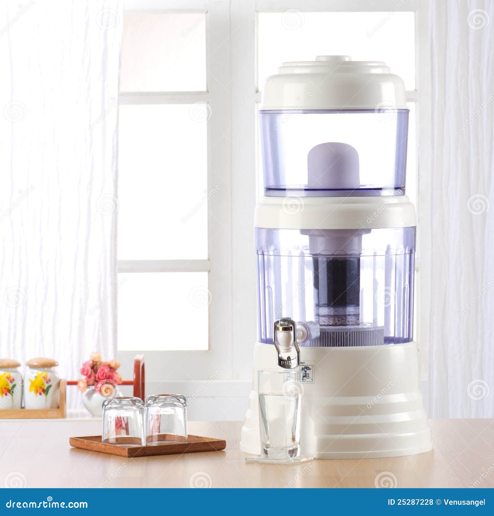 Water filter stock photo. Image of relief, kitchenware - 25287228