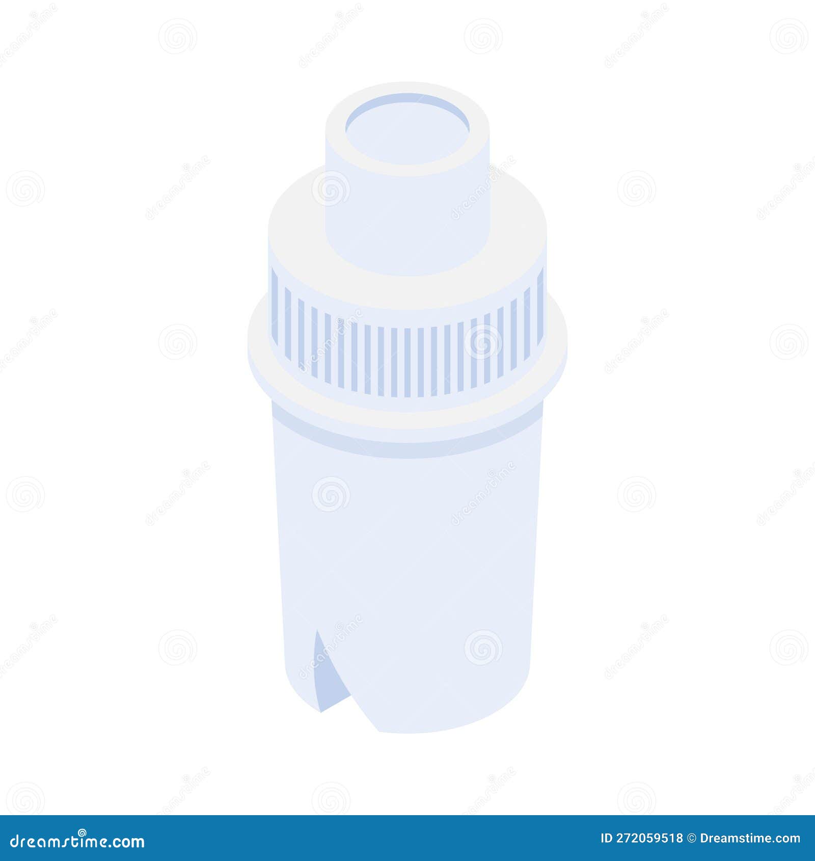 Water Hardness Scale Isolated On White Background Stock Image ...