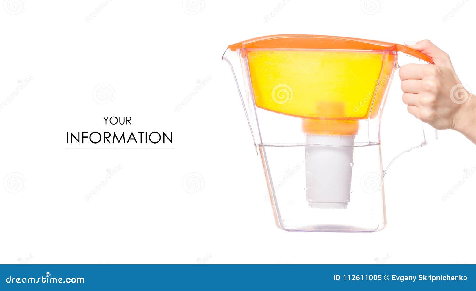 Water Filter in Hand Pattern Stock Image - Image of equipment, healthy ...