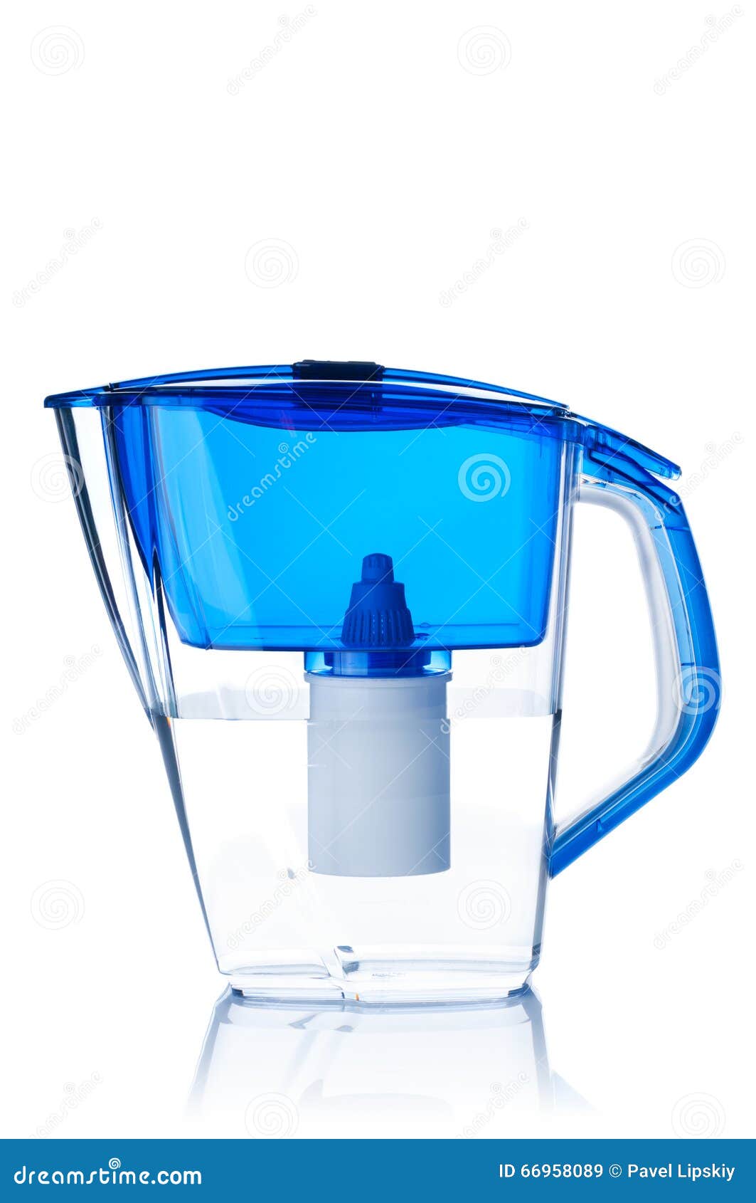 Water filter pitcher stock image. Image of purified, clear - 66958089