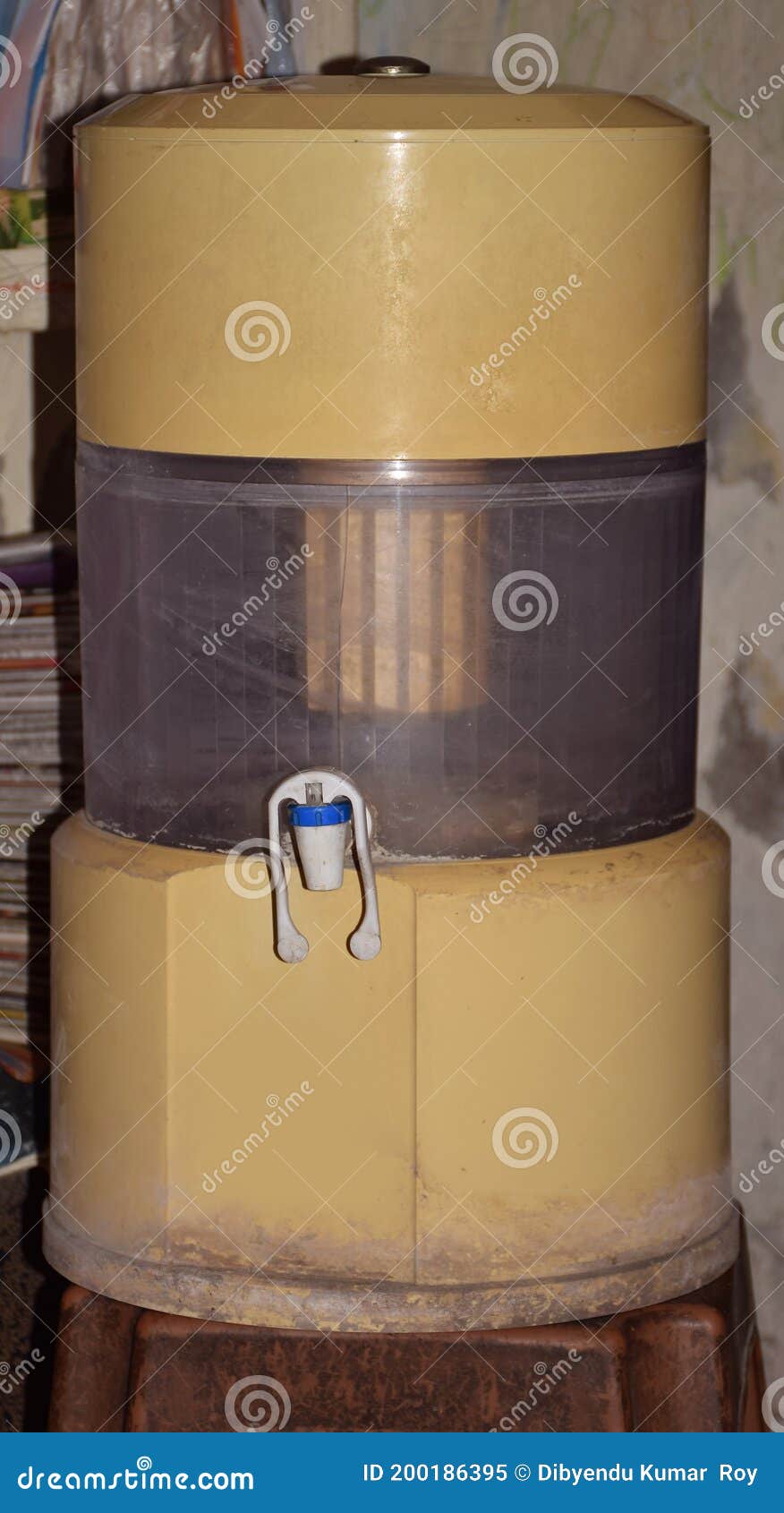 Water Filter or Purifier stock image. Image of vintage - 200186395