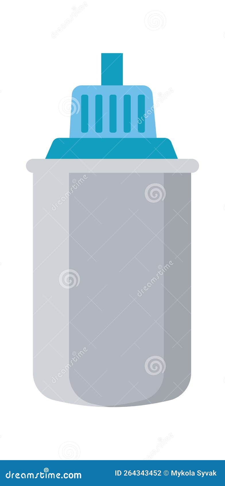 Water Filter System Flat Icon Water Filter Kit Stock Vector ...