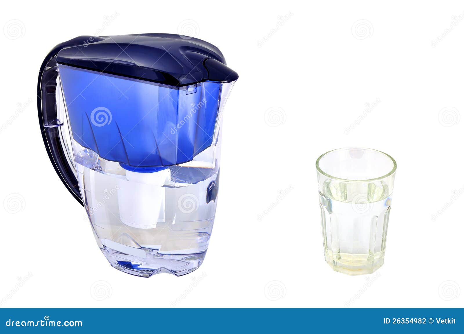Water filter and tumbler stock photo. Image of vertical - 26354982