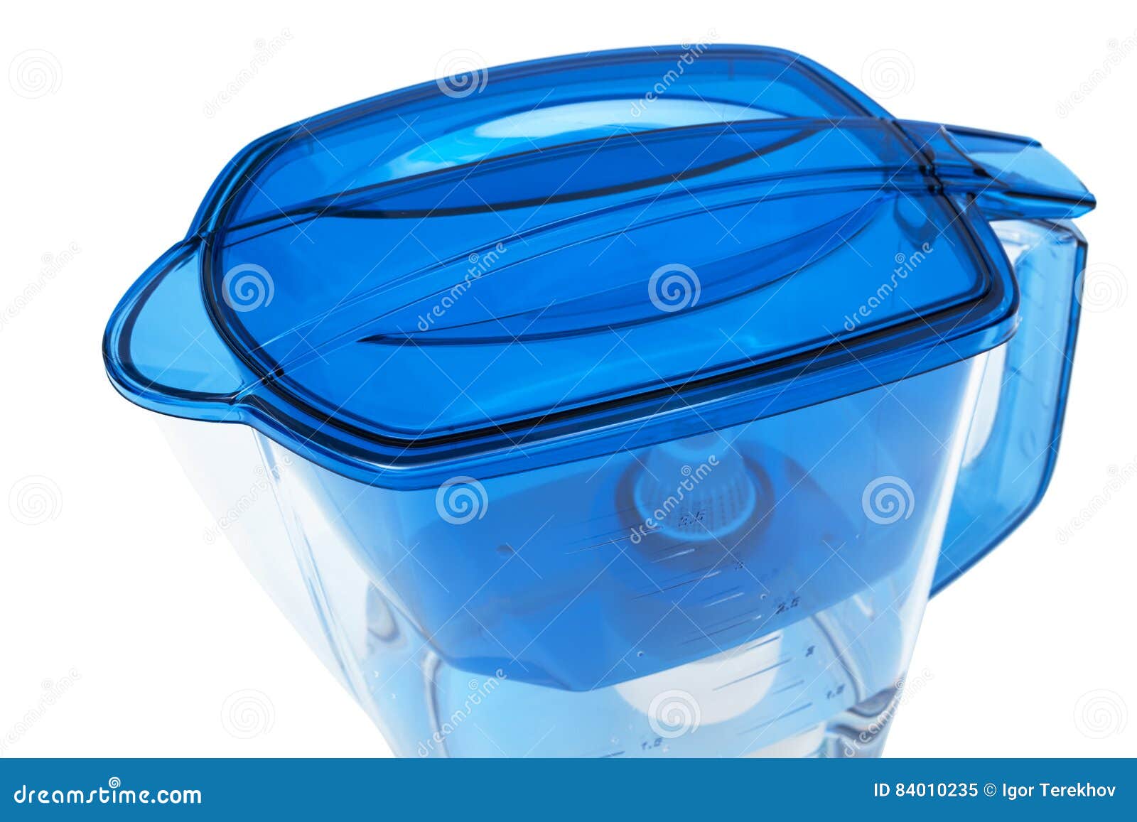 Water Filter on White Background Stock Image - Image of object, drink ...