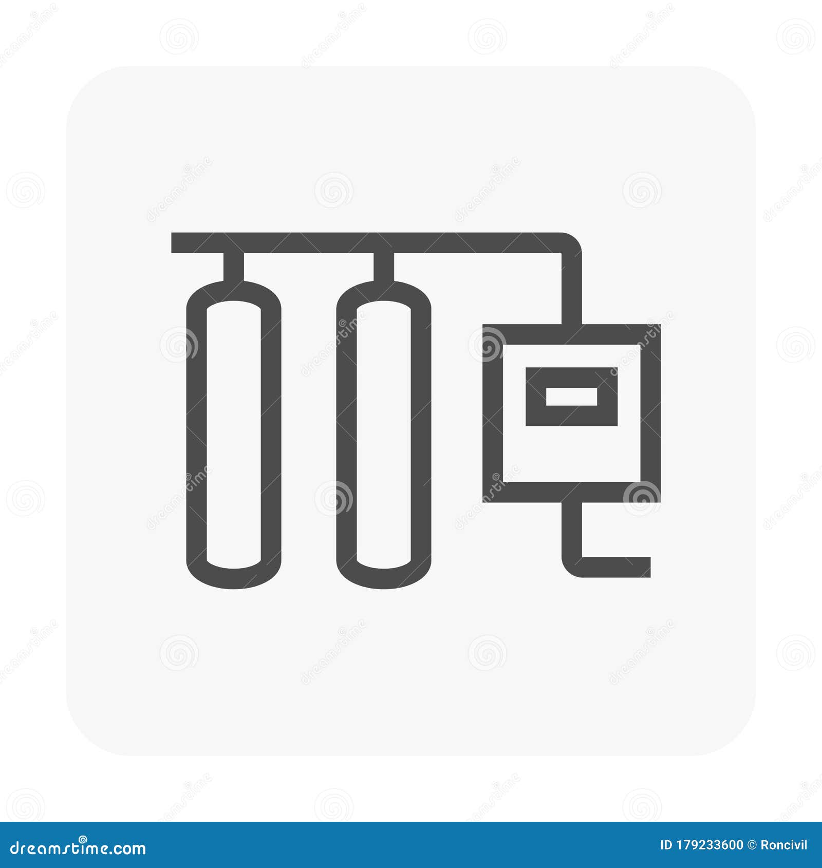 Water filtration icon stock vector. Illustration of filtration - 179233600