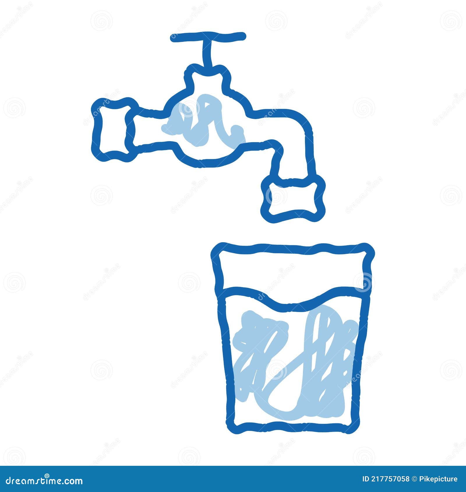 Water Final Microfilter Vector Sign Thin Line Icon Stock Vector ...