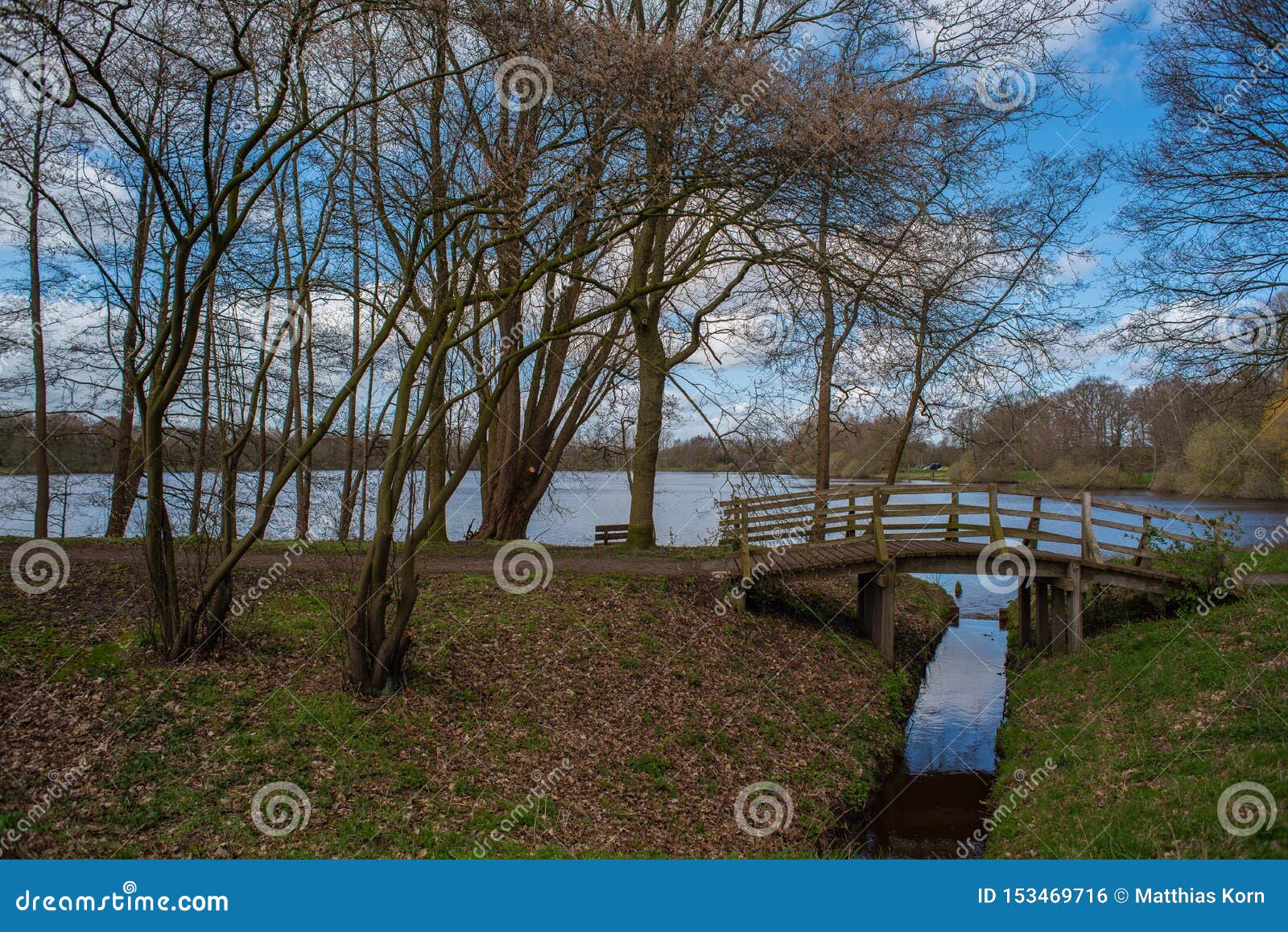 The Water always Finds Its Way through Nature Stock Photo - Image of ...