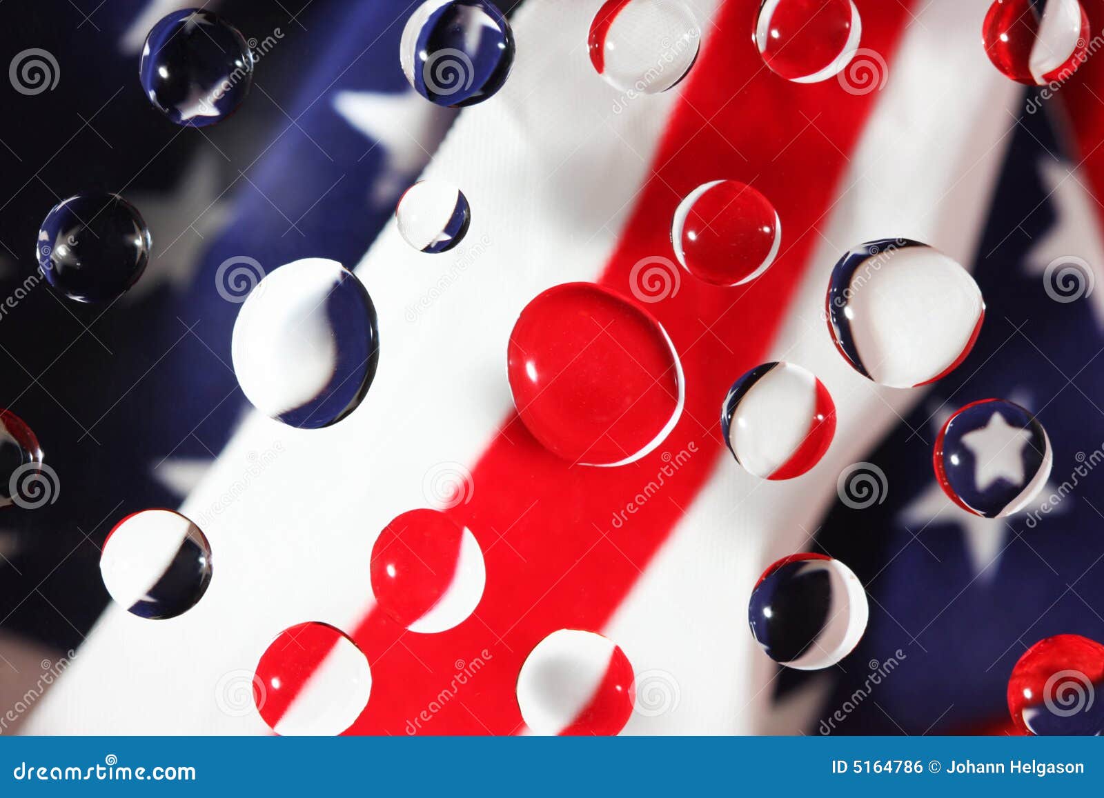 Water and flag stock photo. Image of july, america, focus - 5164786