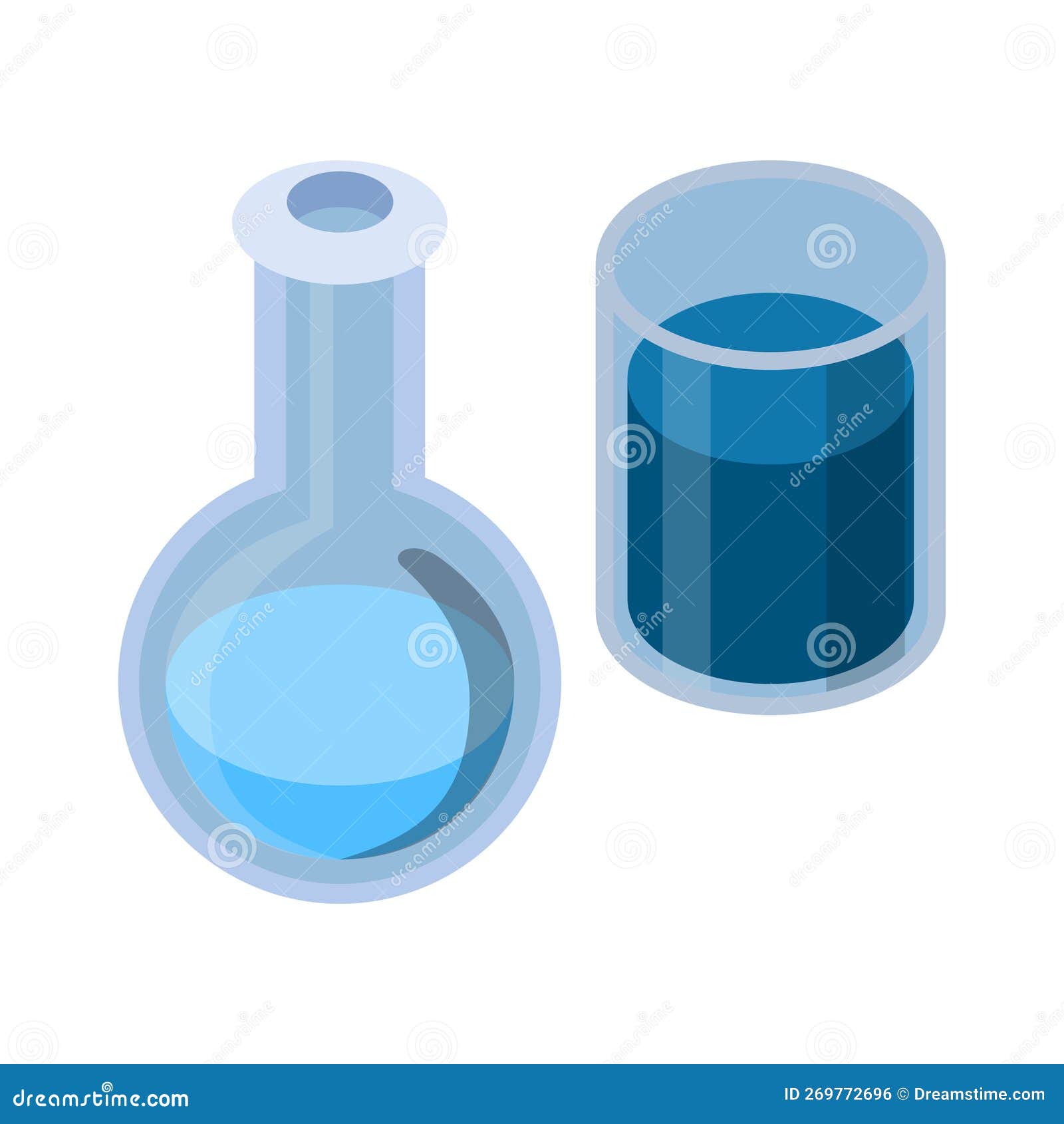 Water Hardness Scale Isolated On White Background Stock Image ...