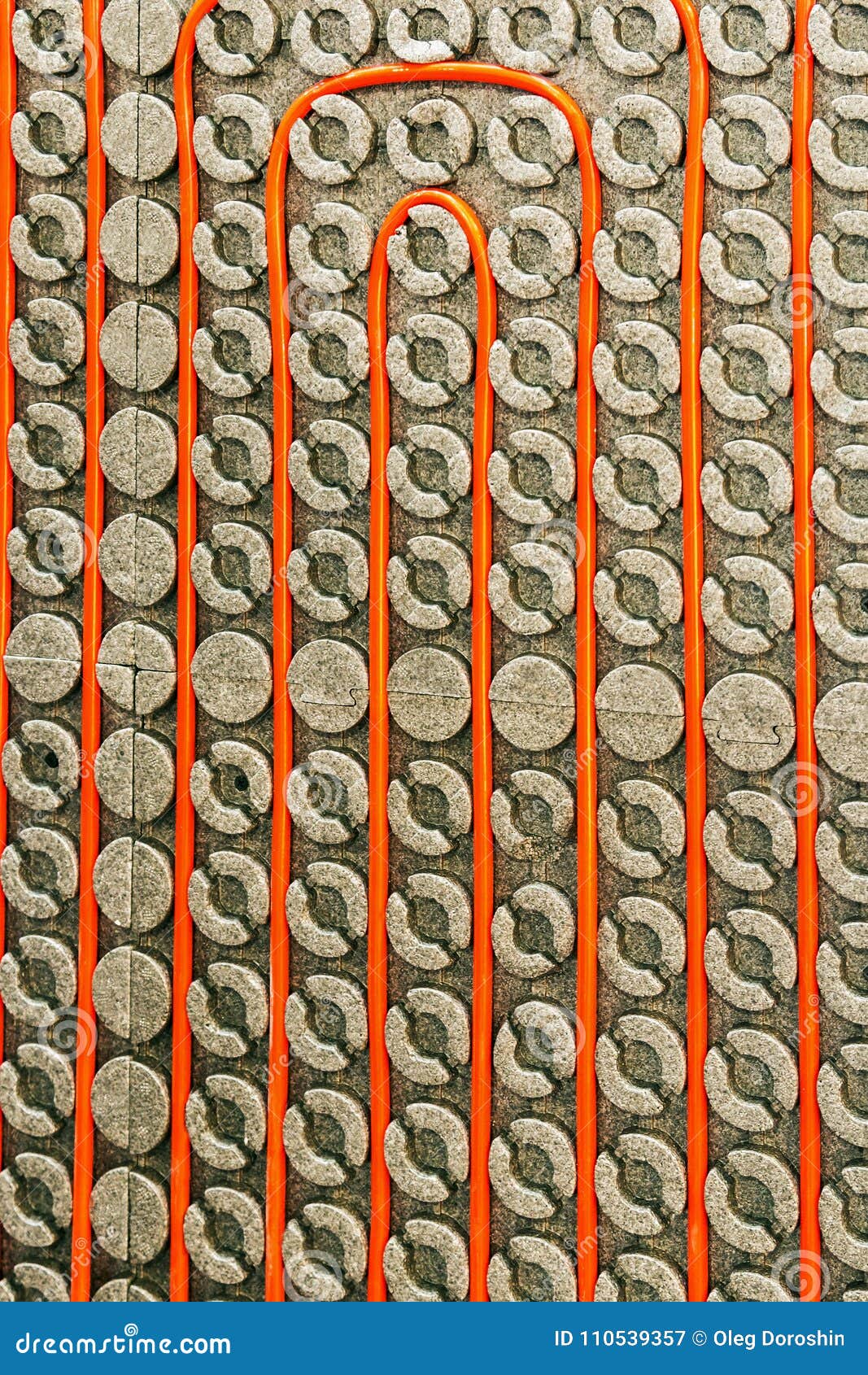 Water Floor Heating System. Floor Heating Stock Image - Image of ...