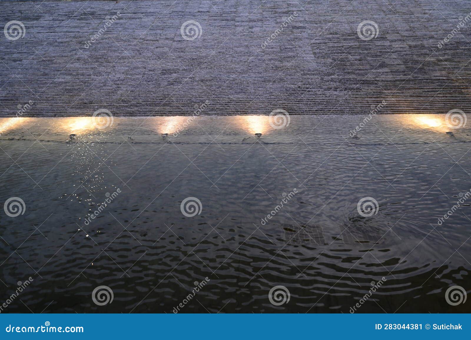 Close Up Water on Floor, Interior Design Stock Image - Image of ...