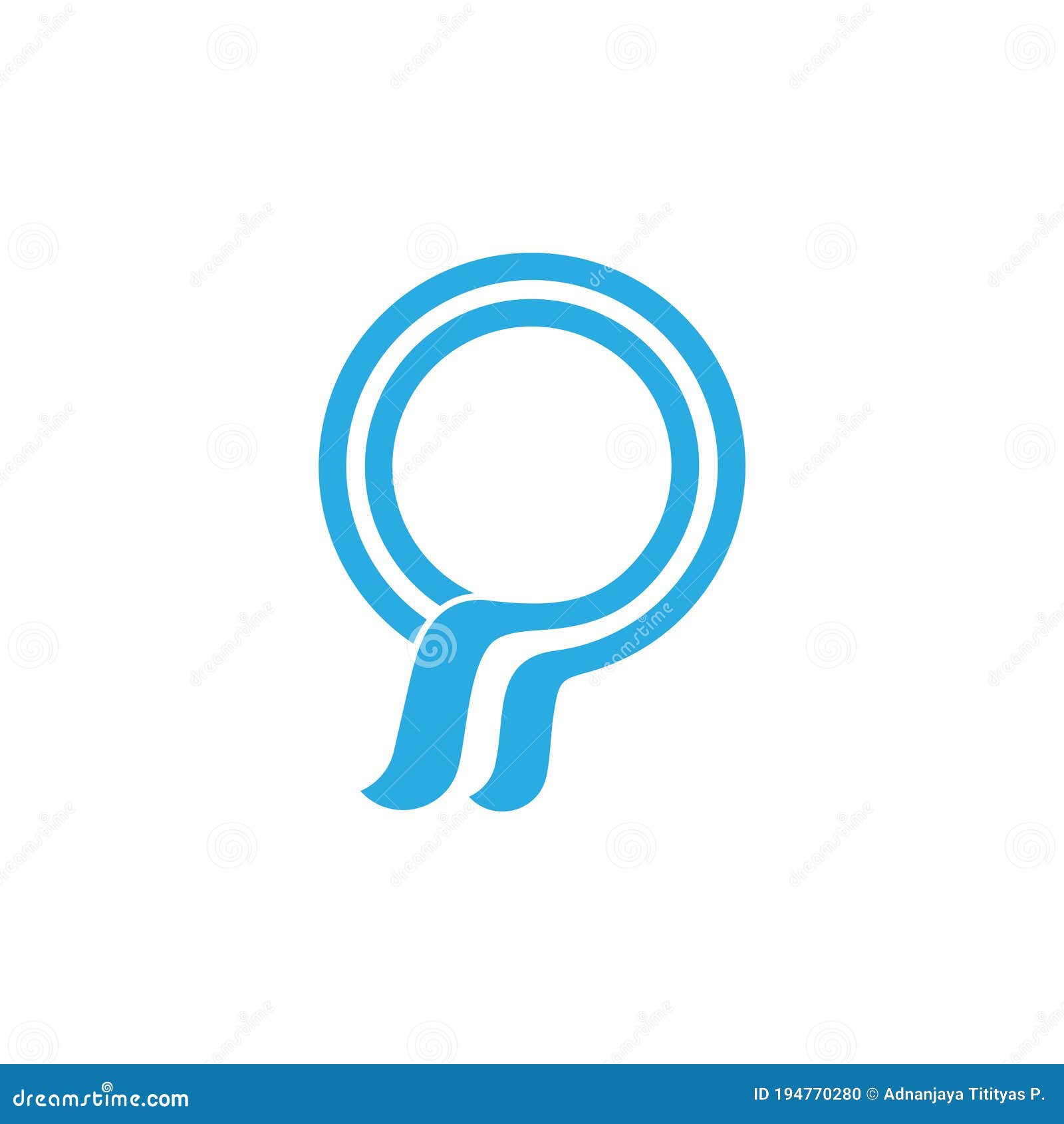 Water Flow Circle Logo Vector Stock Vector - Illustration of aqua, logo ...