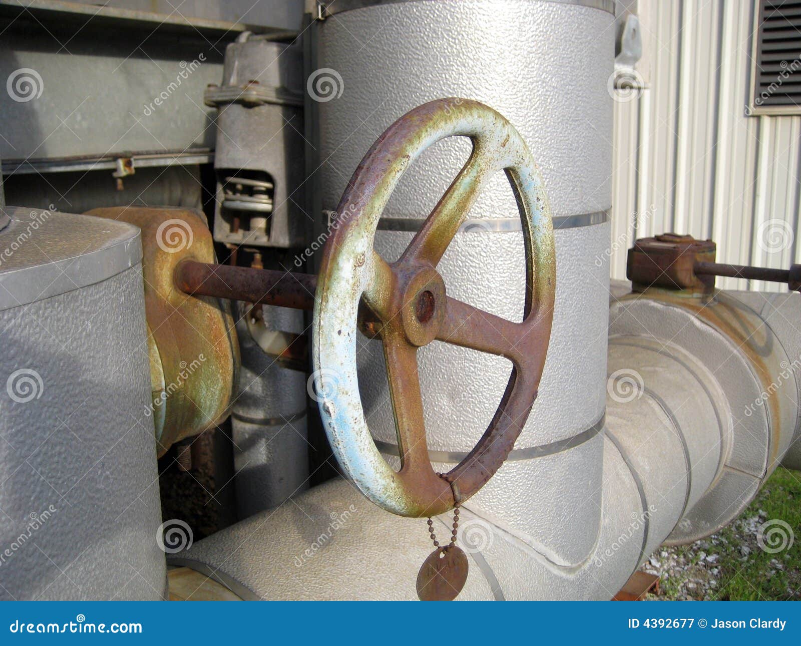 Water Flow Control Valve stock image. Image of rusty, pipes - 4392677