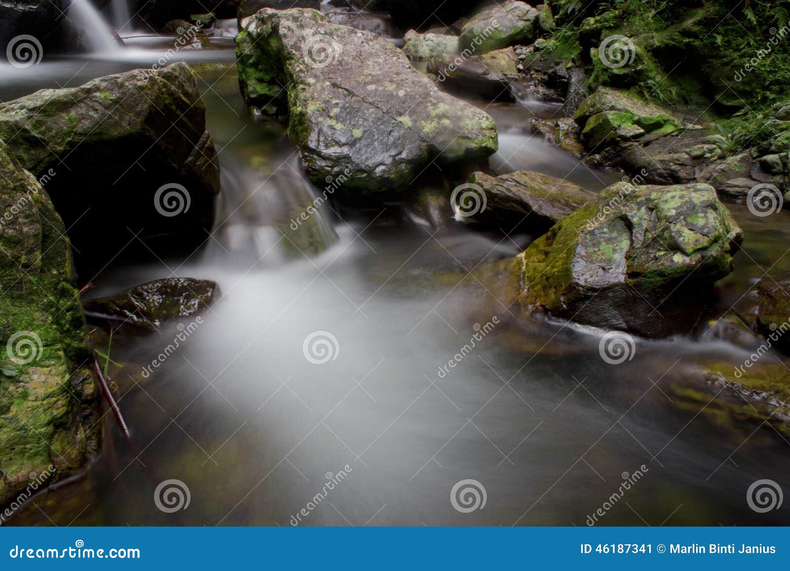 Water flow stock image. Image of natural, waterfall, tranquility - 46187341