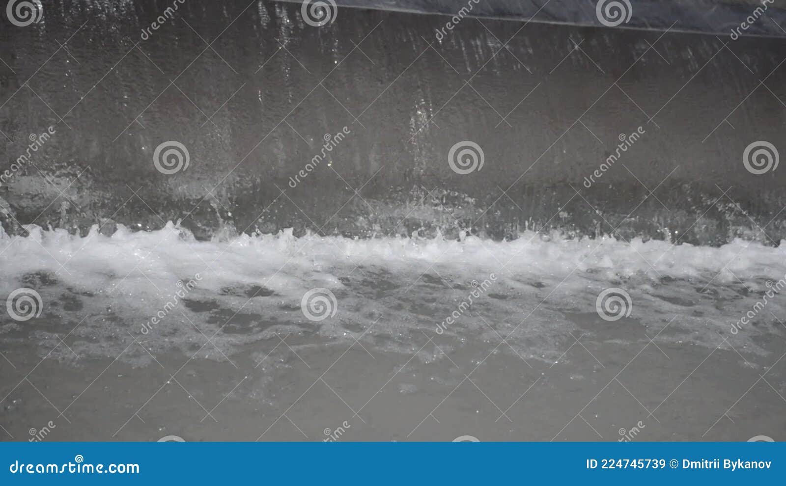 Water Flow Falling Forms Foam Stock Video - Video of design, nature ...