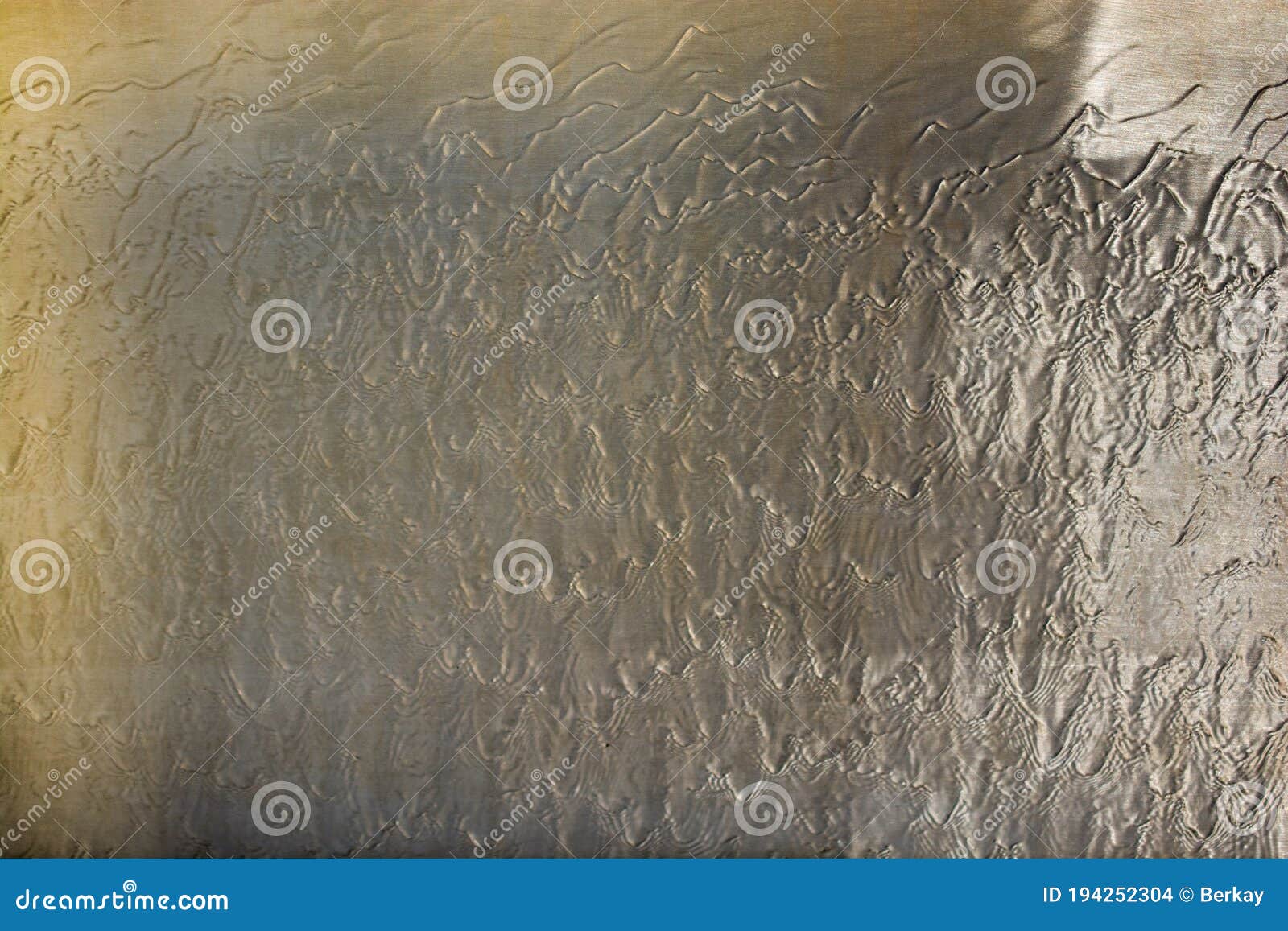 Water Flow on Metal Surface Abstract Texture Background Stock Photo ...
