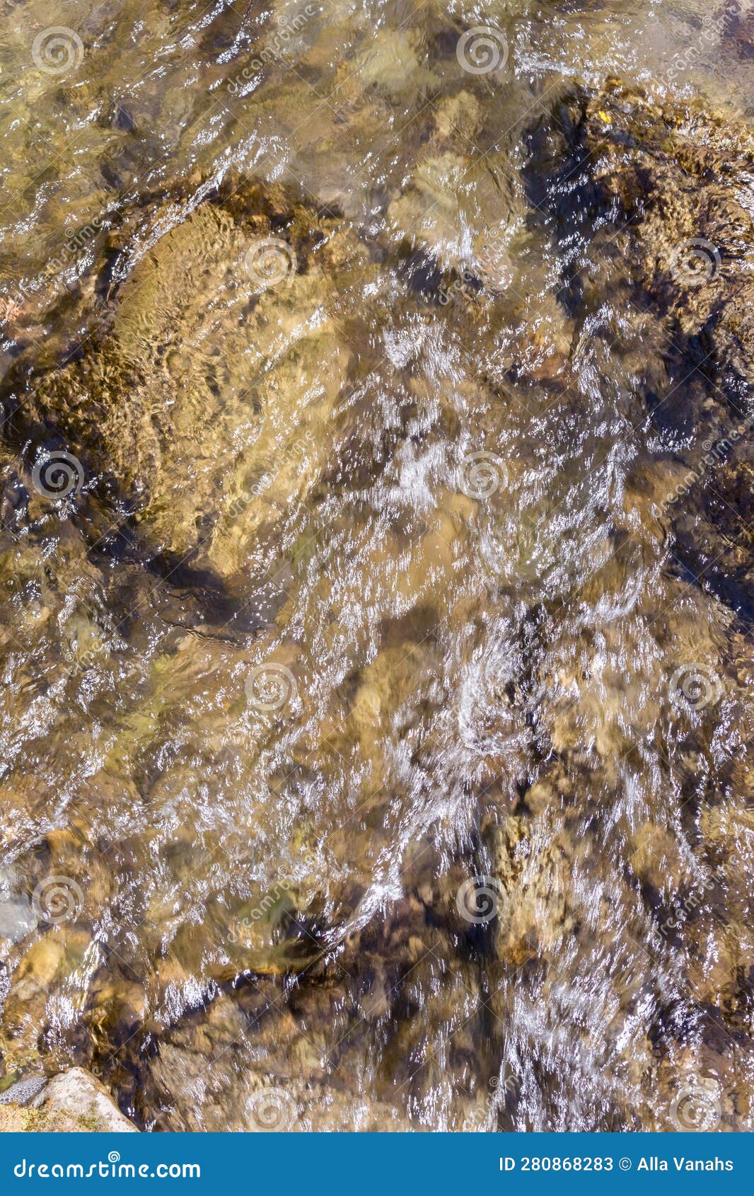 Water in the stream stock image. Image of splash, rock - 280868283
