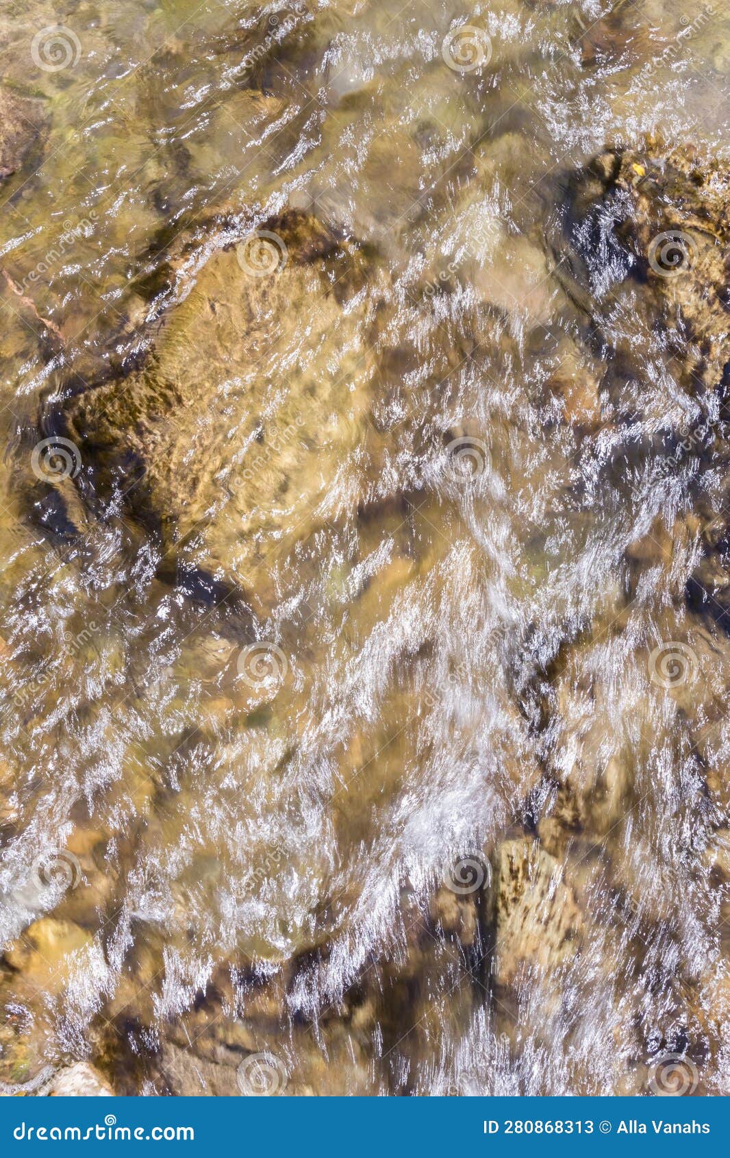 Water in the stream stock image. Image of bubble, flow - 280868313