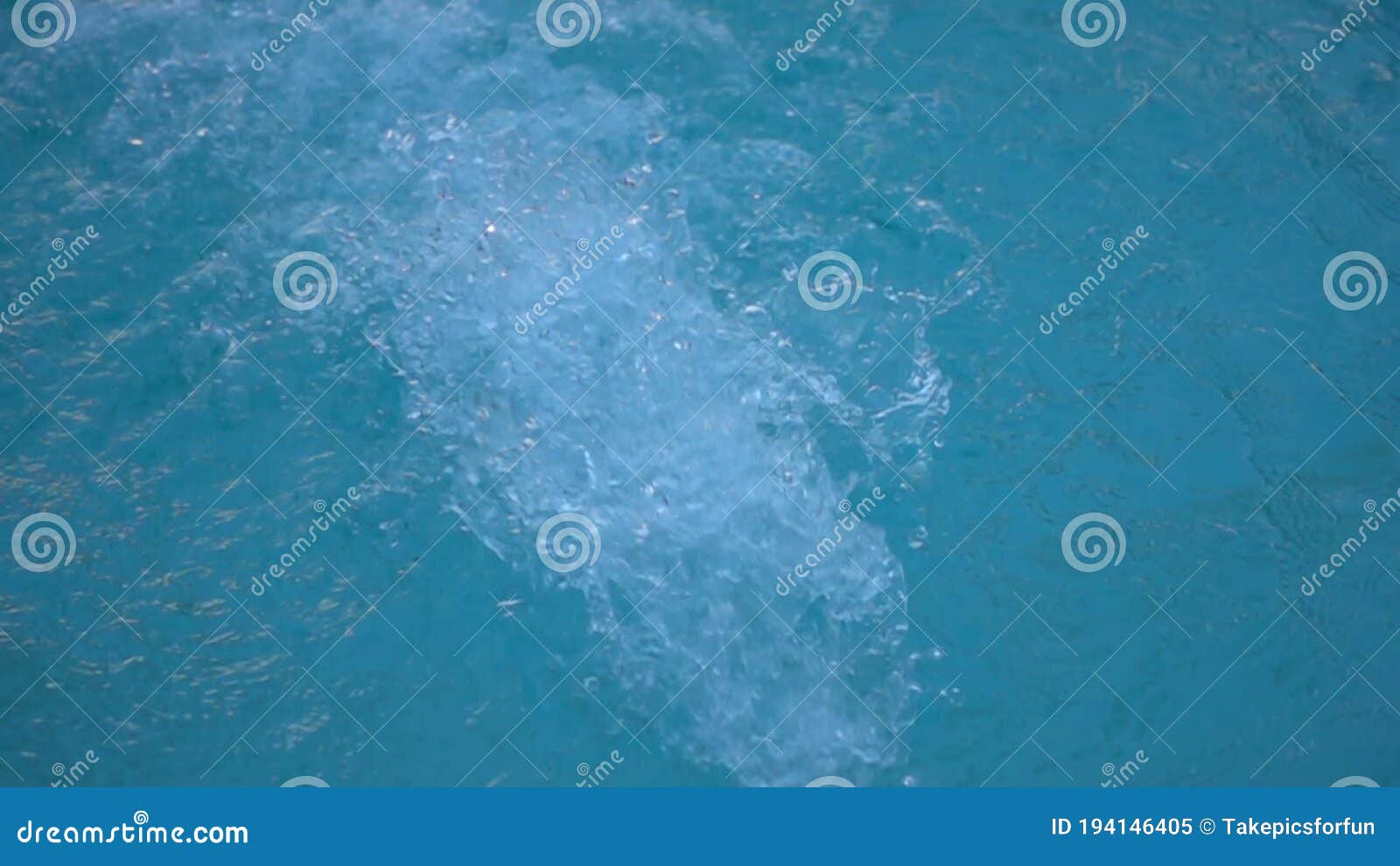 Water Flow into a Swimming Pool. Stock Video - Video of fluid, moving ...