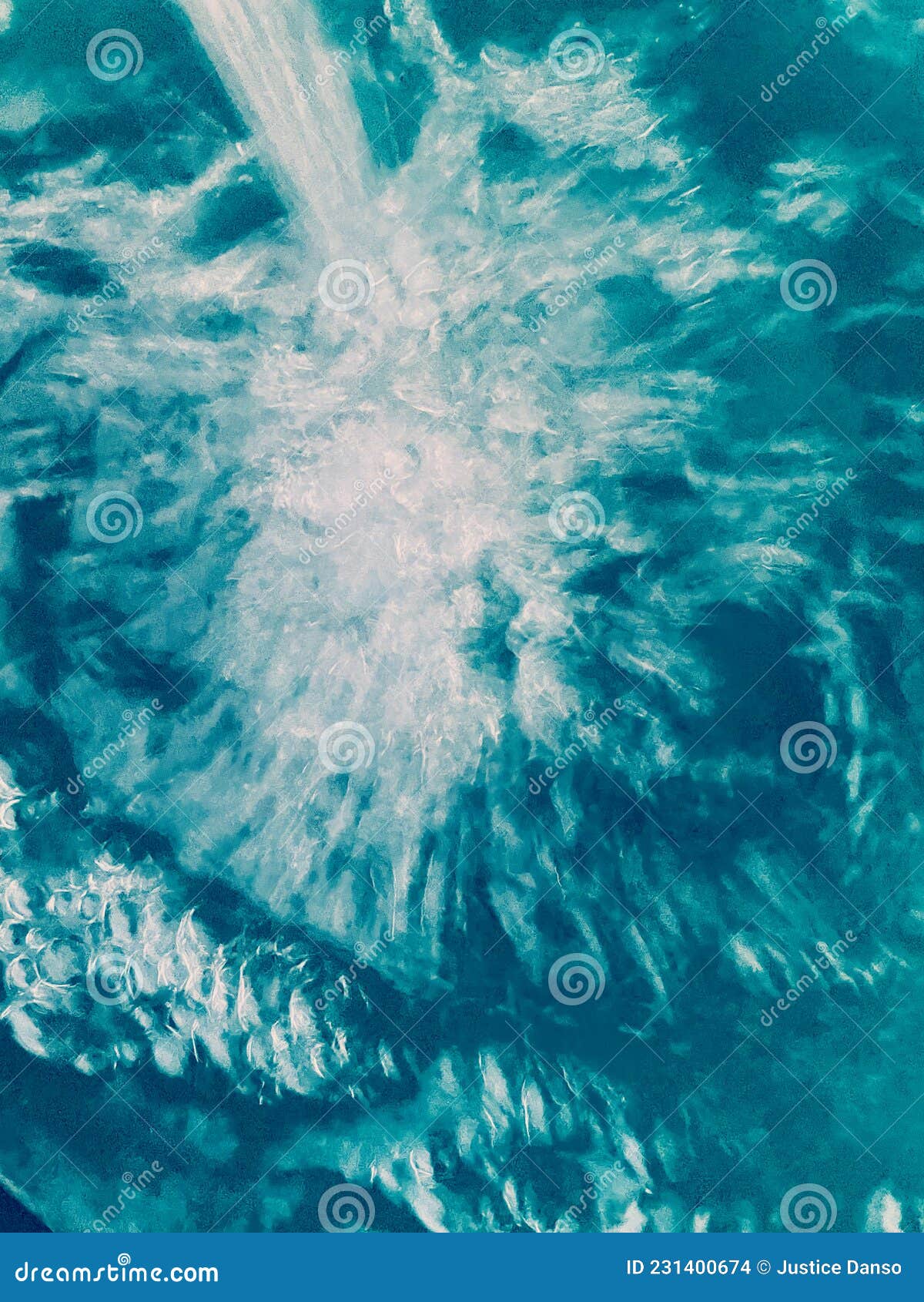 Water flow stock photo. Image of ocean, fish, azure - 231400674