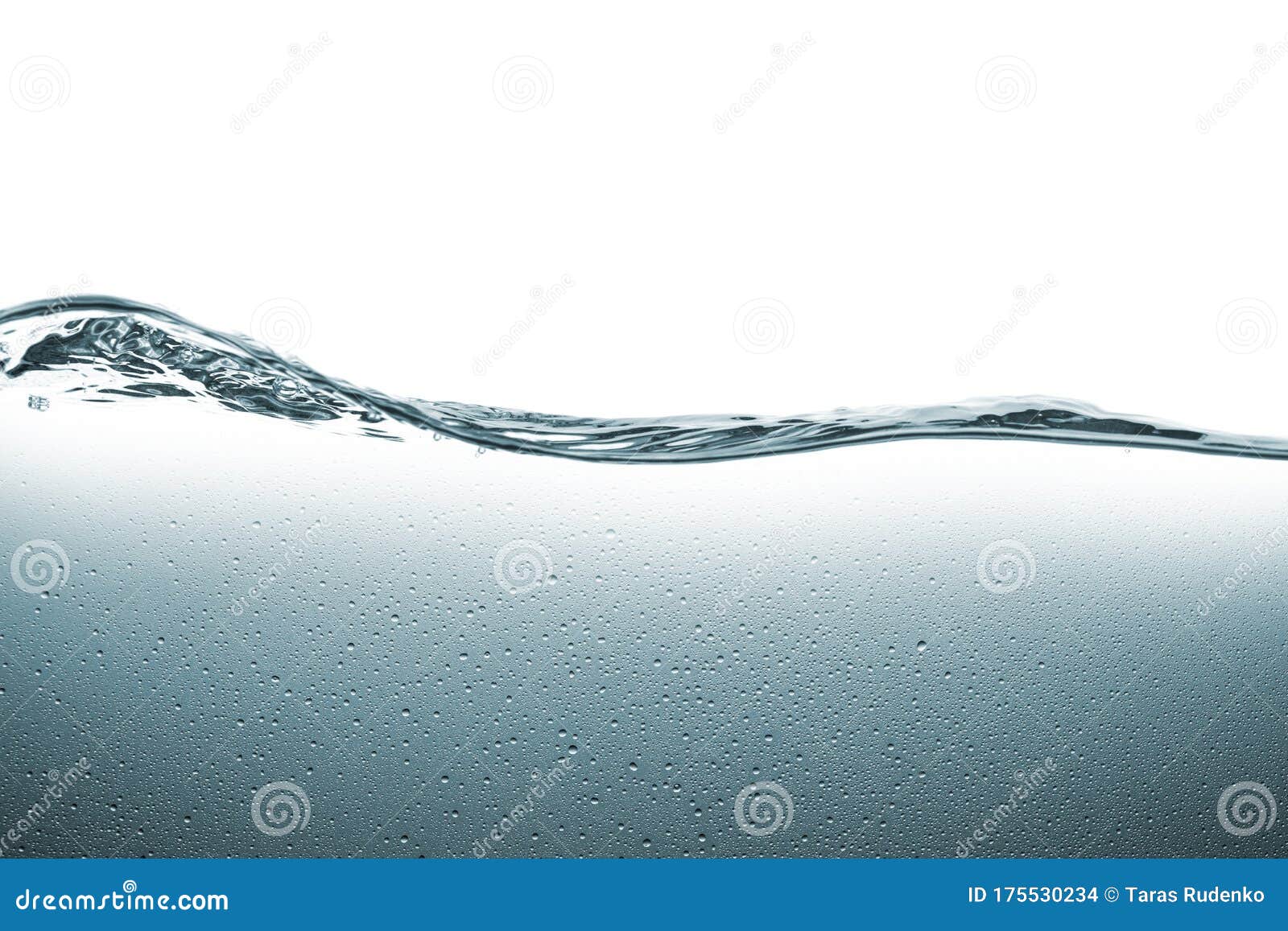 Water Flow on White Background Stock Photo - Image of wave, mask: 175530234