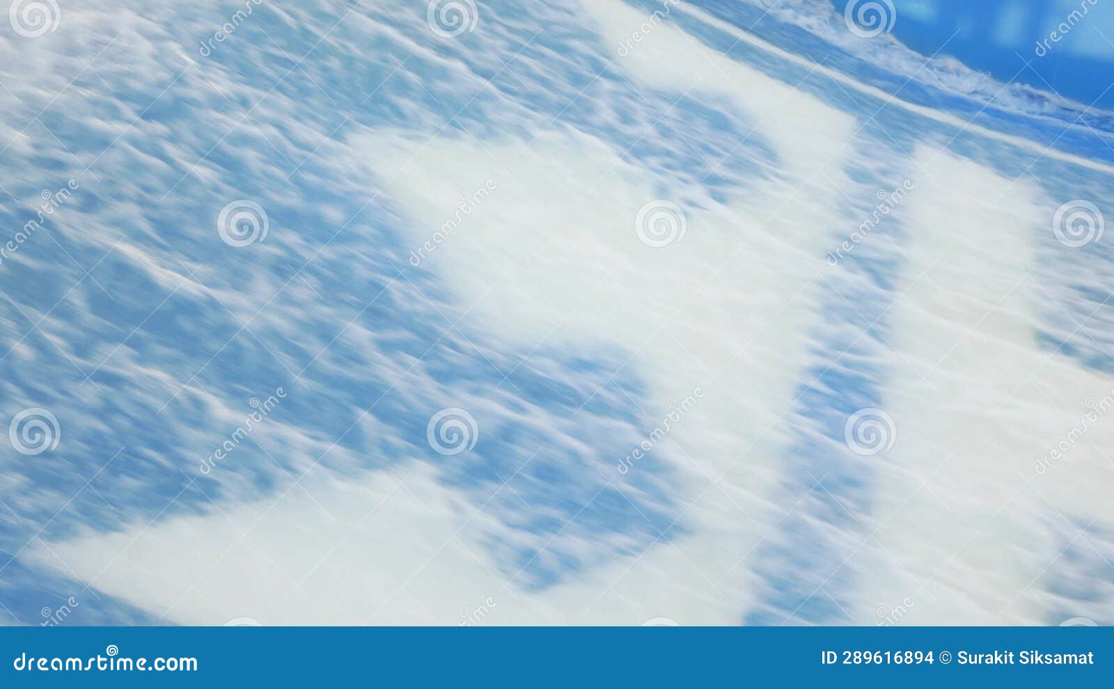 Water Flowing of Artificial Flowboarding Waves. the Water Flows Up and ...