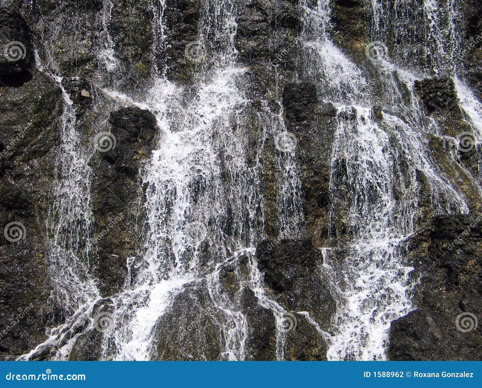 Water flowing on cascade stock photo. Image of pressure - 1588962