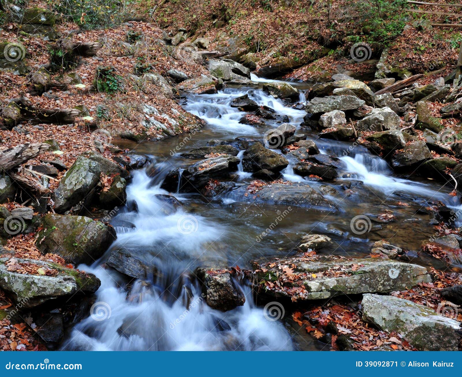Water Flowing Down the River Stock Image - Image of nature, natural ...