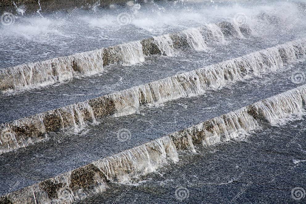 Water flowing downwards stock photo. Image of shape, flow - 11190340