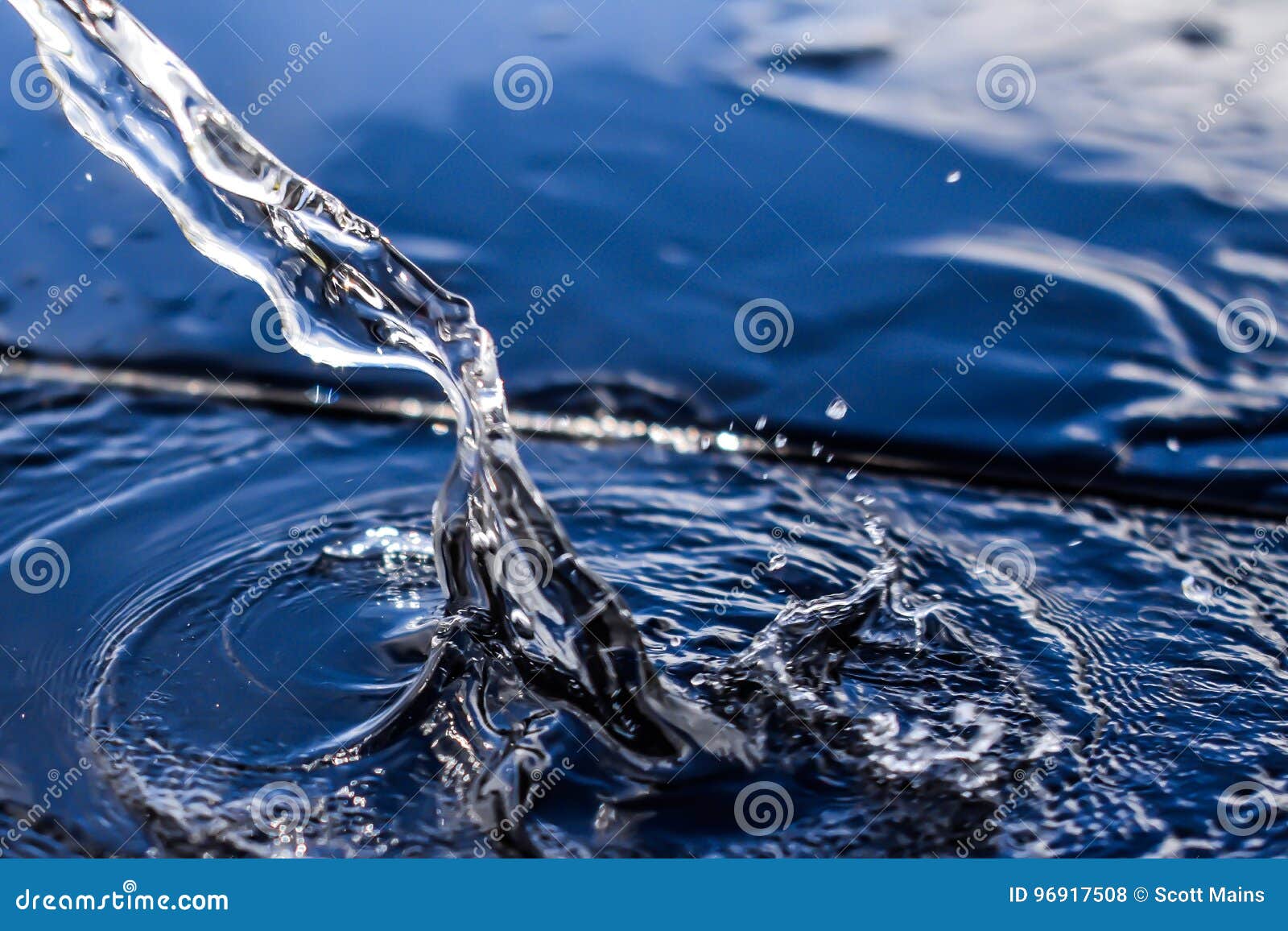 Water flowing stock photo. Image of falling, beautiful - 96917508