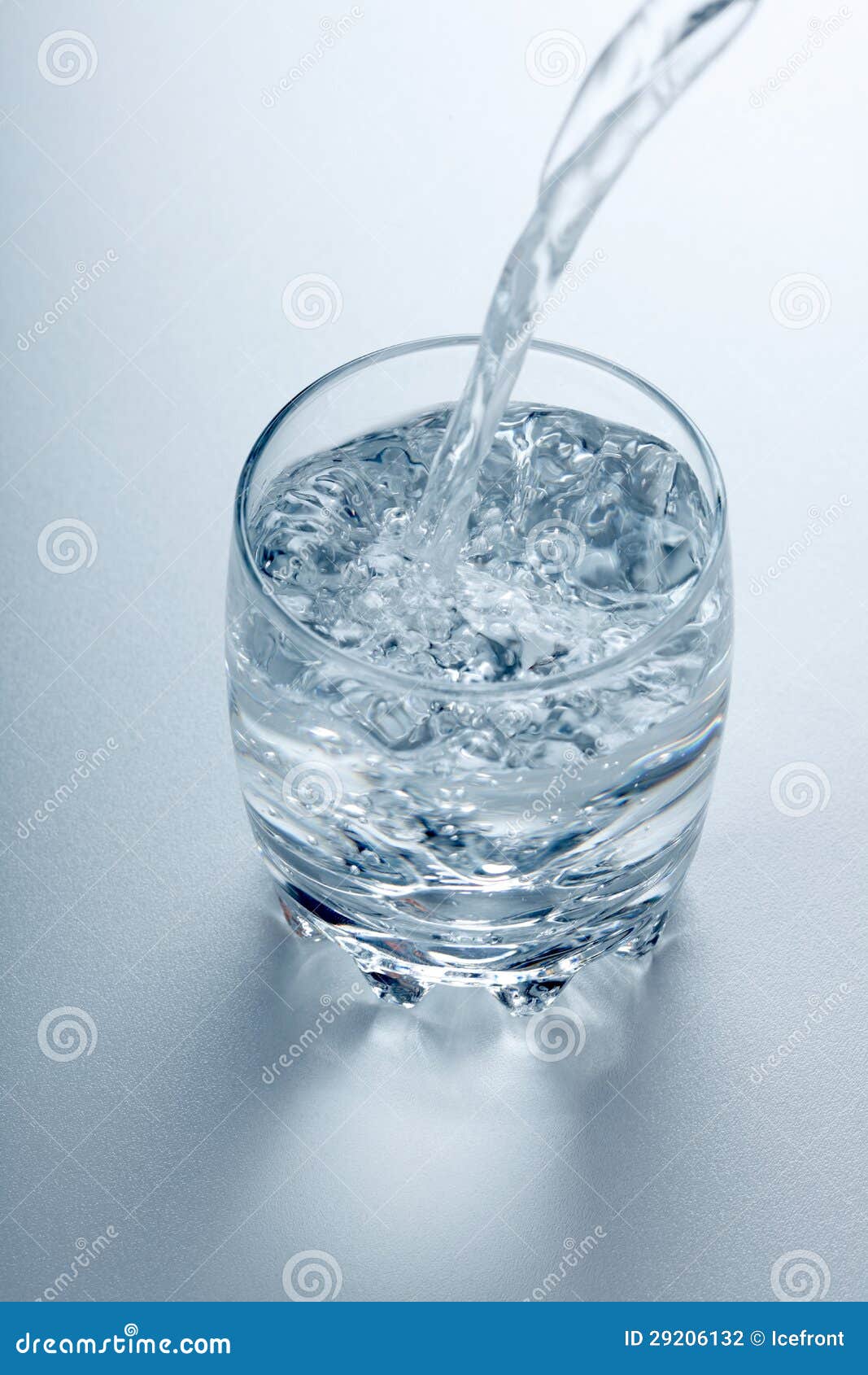 Water flowing into glass stock photo. Image of drink - 29206132