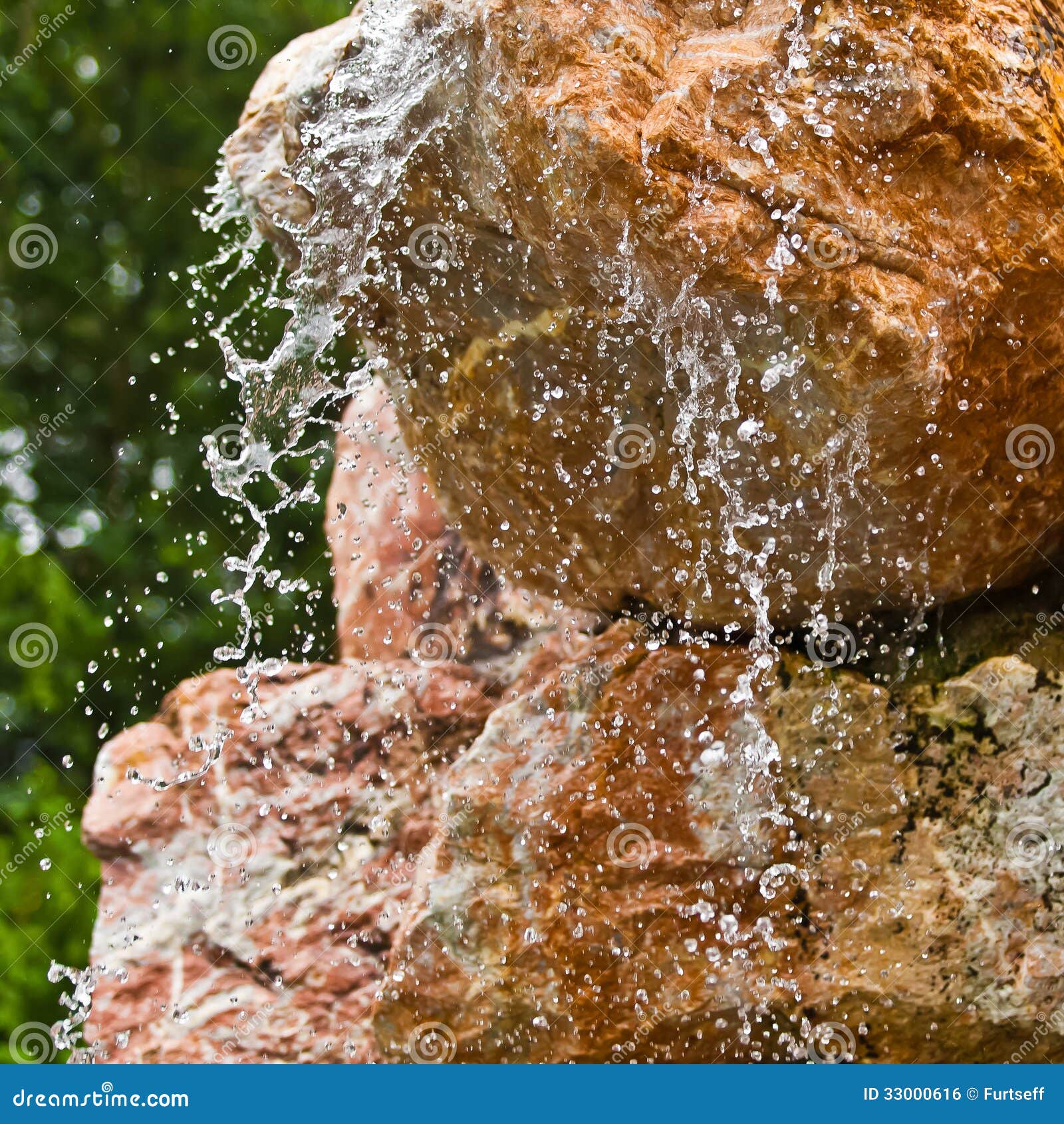 Water Flowing Over Rocks Closeup Stock Photo - Image of travel, flowing ...