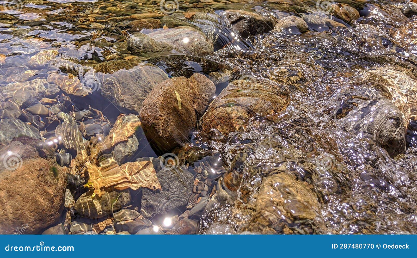 Water Flowing Over Rocks Stone Stock Photo - Image of flowing, rocks ...
