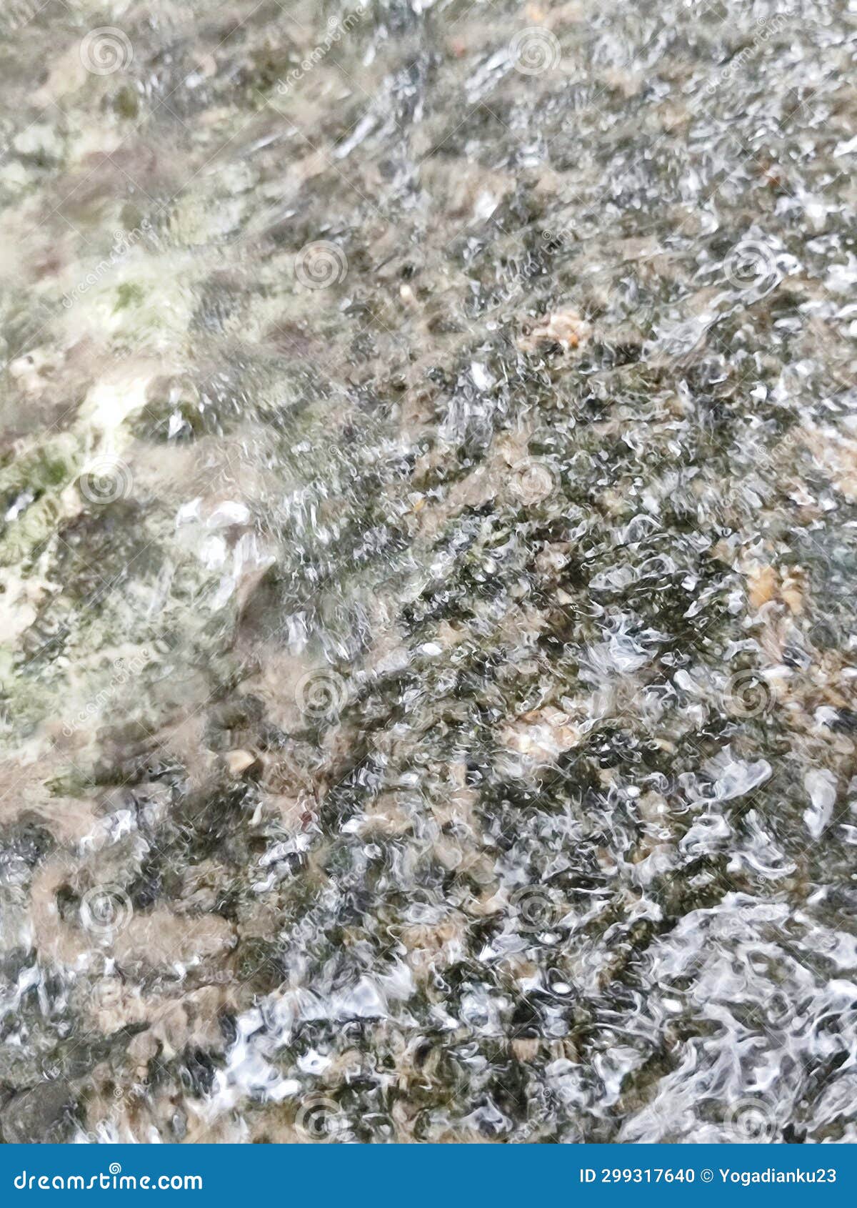 Water Flowing on the Rocks in Cetral Java Stock Photo - Image of rocks ...